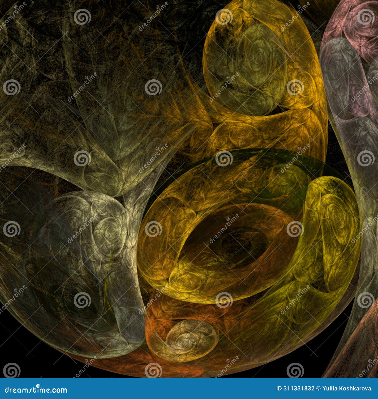 Simple Multicolor Abstract Pattern on Black Background, Wallpaper Stock ...