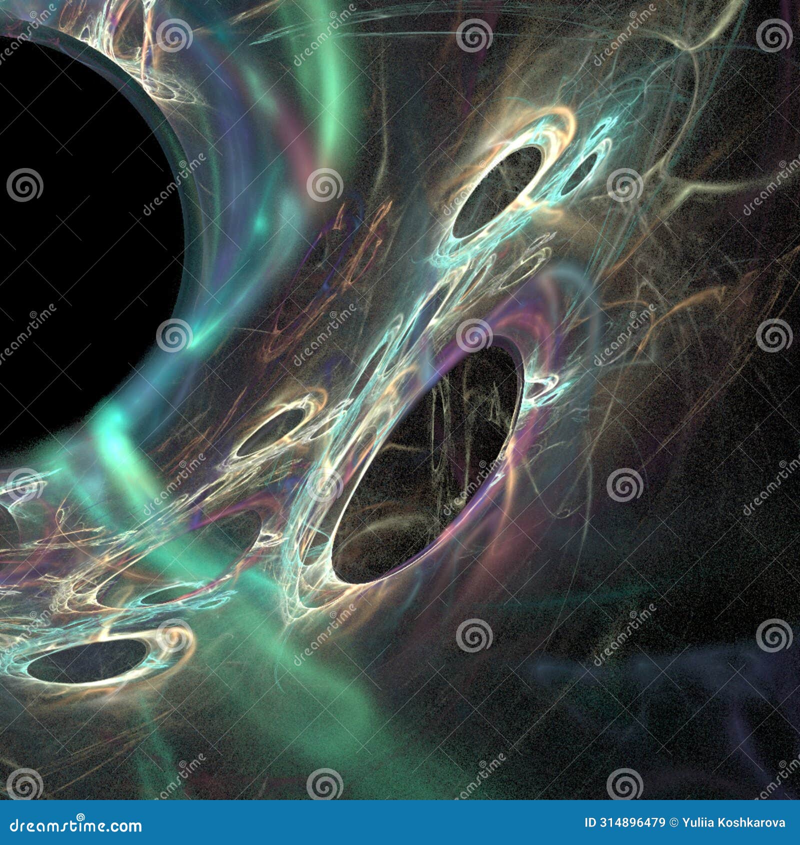 Simple Multicolor Abstract Pattern on Black Background, Wallpaper Stock ...