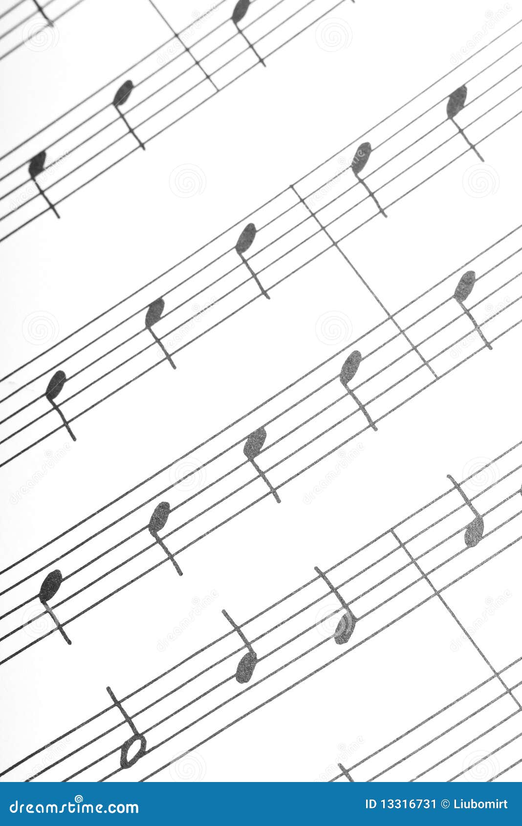 Simple musical notes stock image. Image of line, white - 13316731