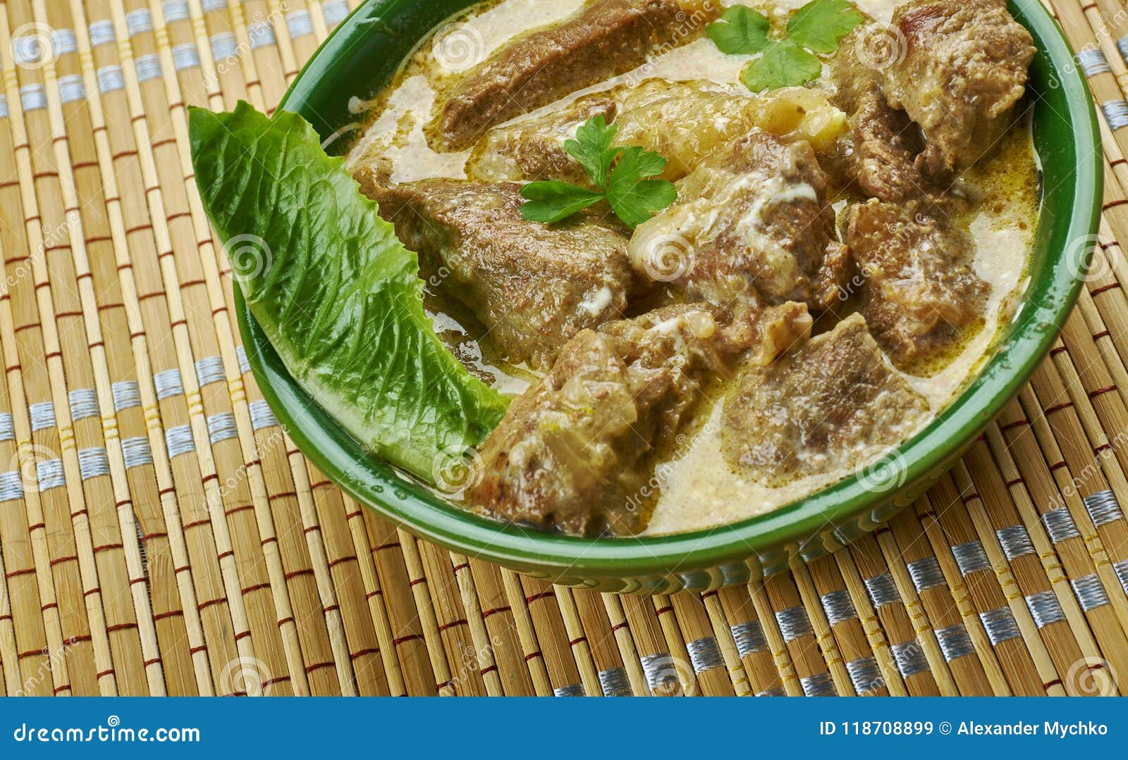 Simple Mutton Curry stock image. Image of cookery, asian - 118708899