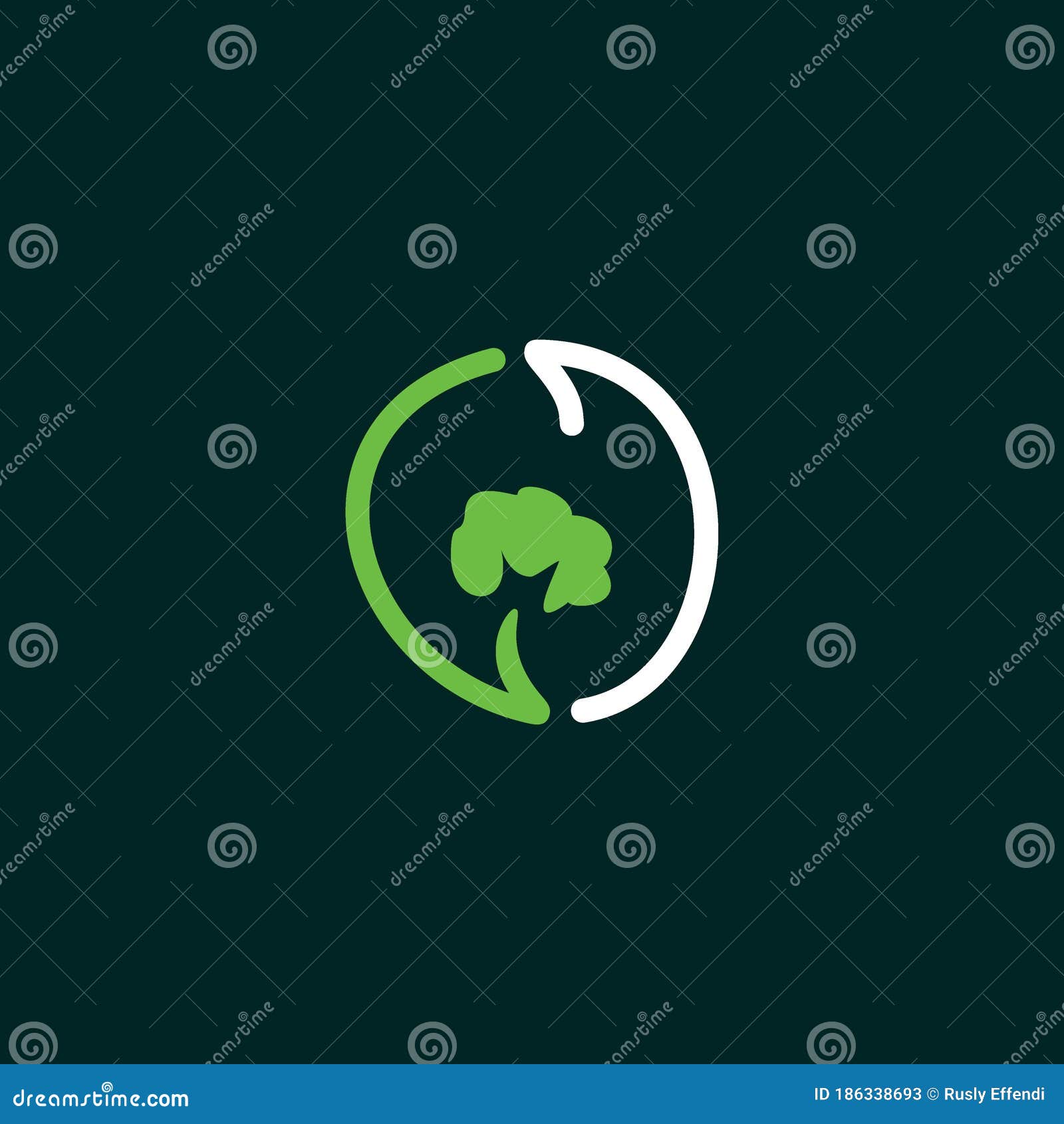 Simple and Natural Illustration Logo Stock Vector - Illustration of ...