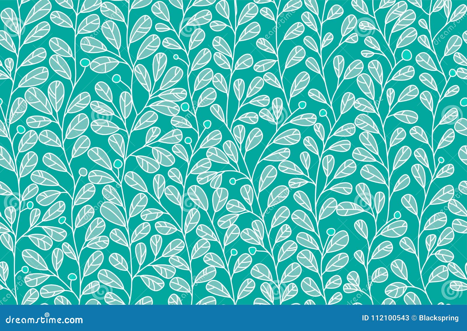 Simple Natural Motif Seamless Doodle Pattern Stock Vector ...