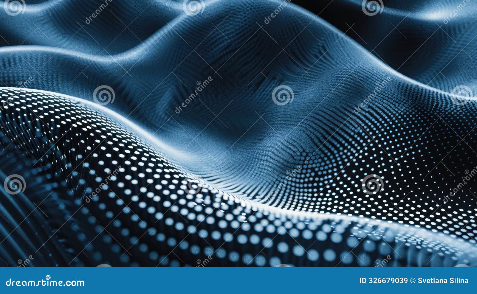 Simple Navy Blue and Silver Abstract Pattern, Small Dots and Clean ...