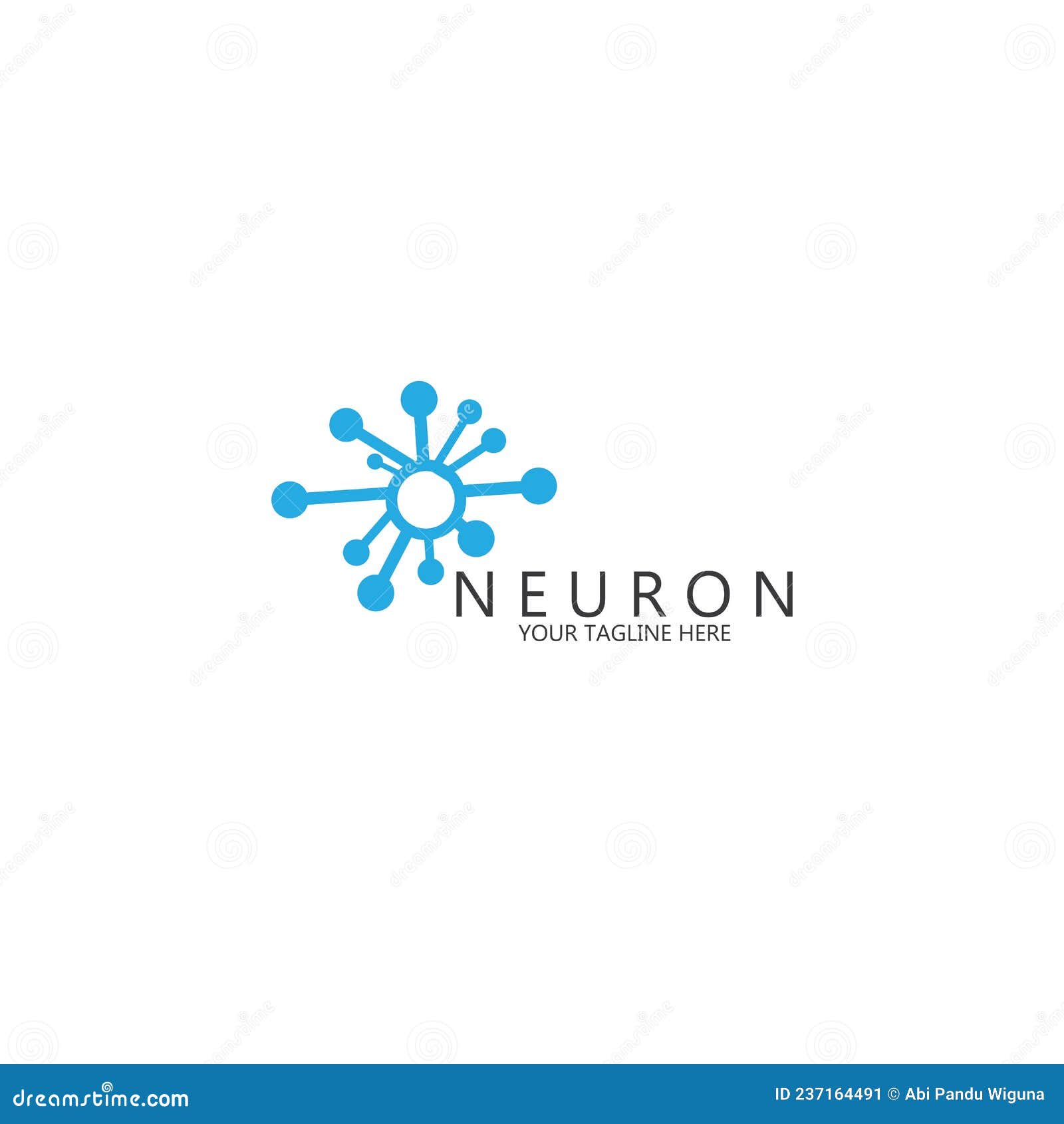 Simple Neuron, Nerve Icon. Set Icons In Color Circle Buttons Cartoon ...