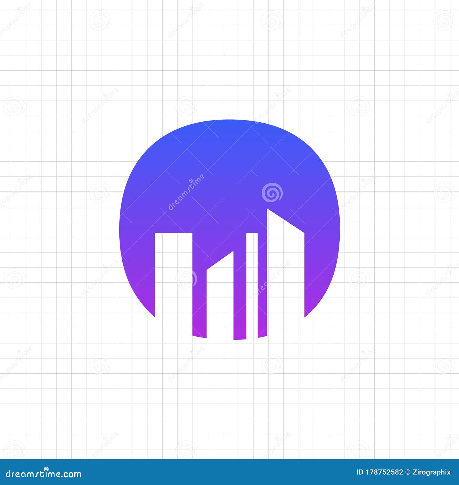 Creative Abstract O City Logo Design Symbol Stock Vector - Illustration ...