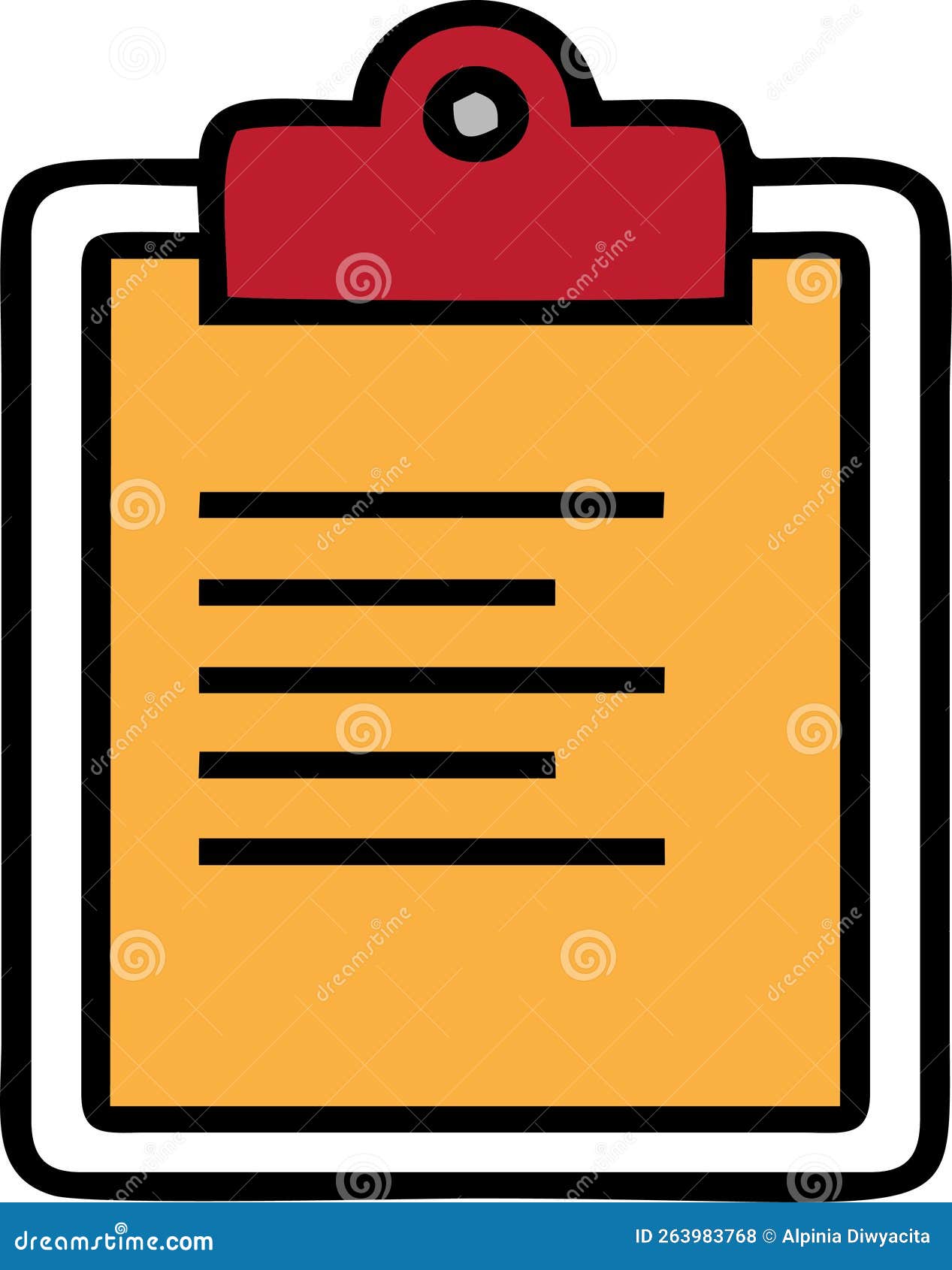 A Simple Note Icon, Good for Educational Purpose Stock Vector ...
