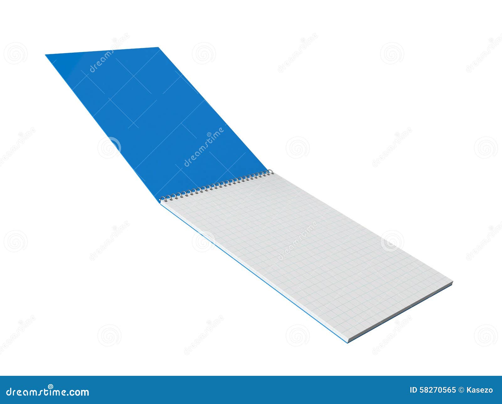 Simple notepad stock illustration. Illustration of book - 58270565