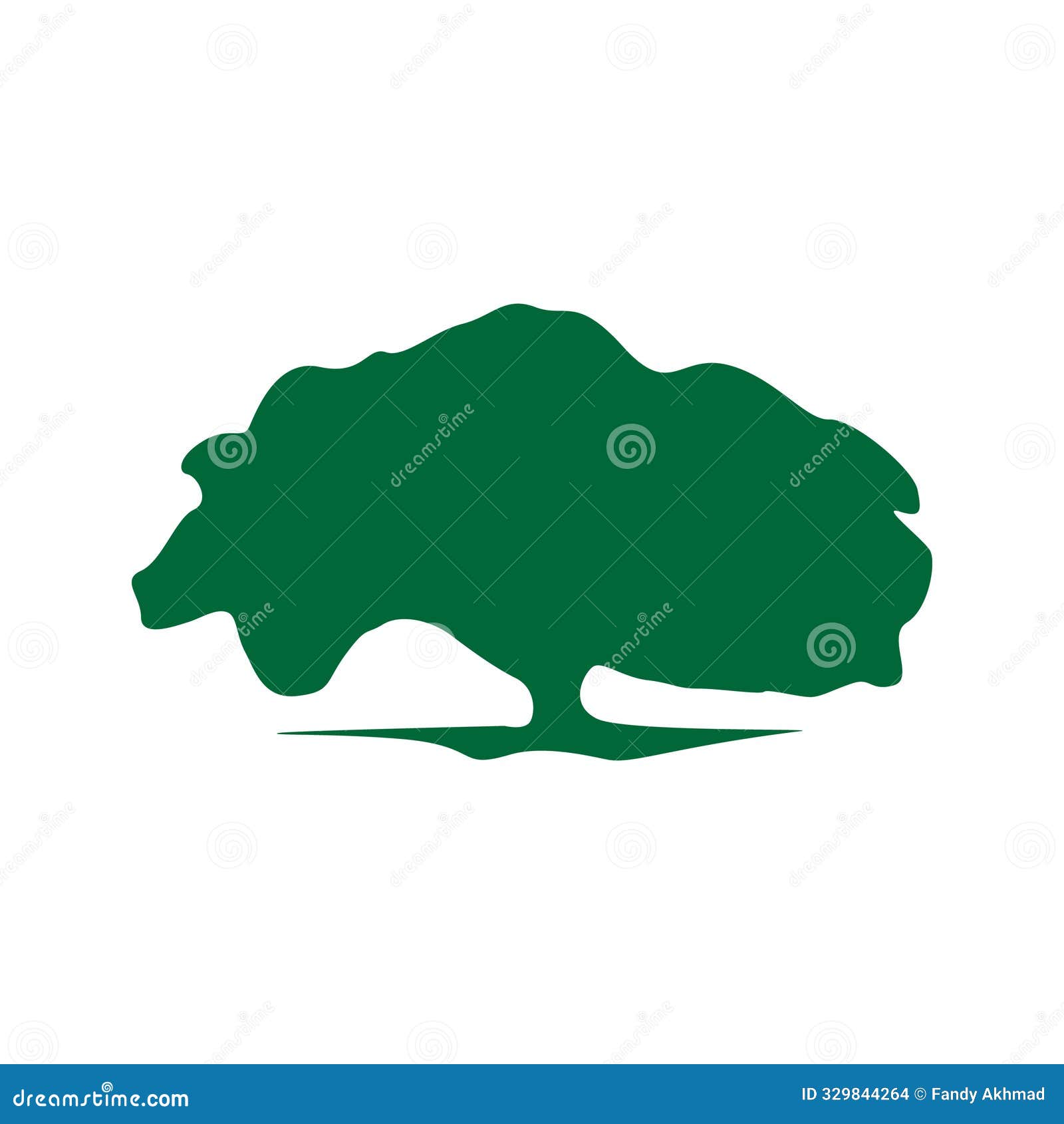 Simple Oak Tree Logo Design Vector Icon Graphics Elements Stock ...