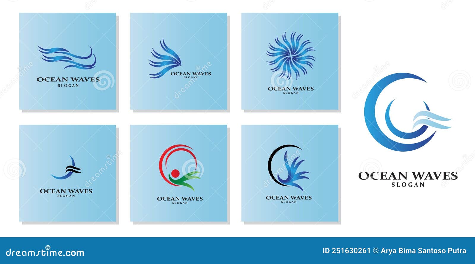 Simple Ocean Wave Logo Icon Vector Stock Vector - Illustration of ocean ...