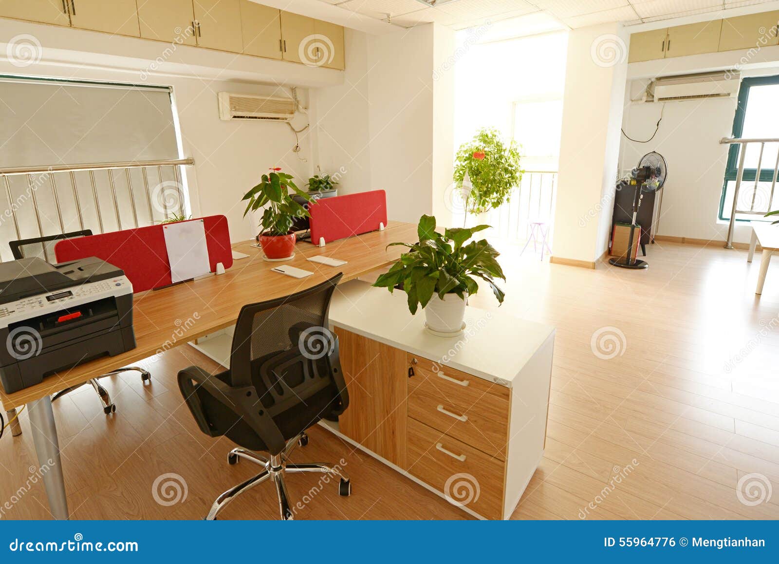 Simple Office of Business Companies Stock Photo - Image of leather ...
