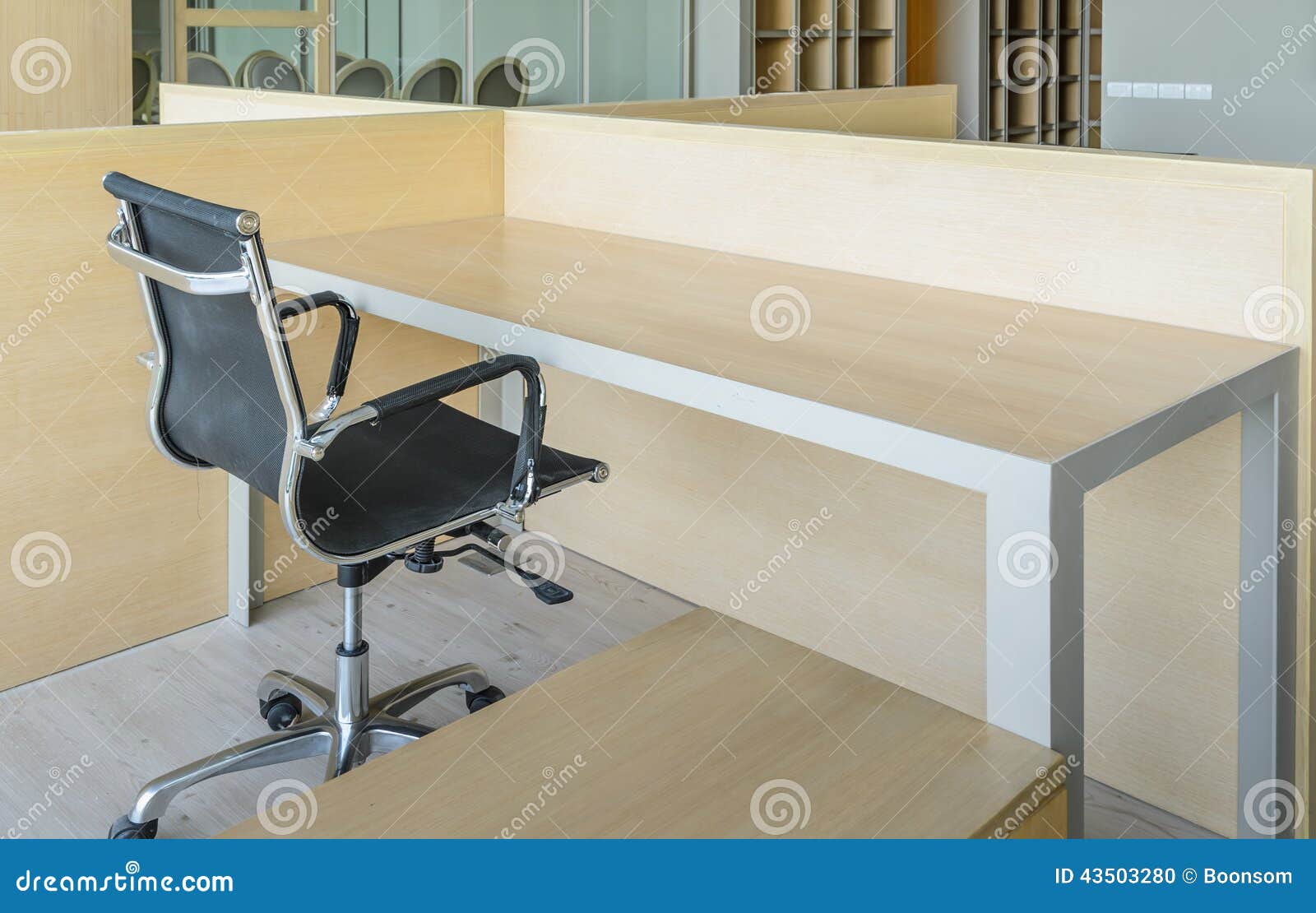 Simple office room stock photo. Image of floor, room - 43503280
