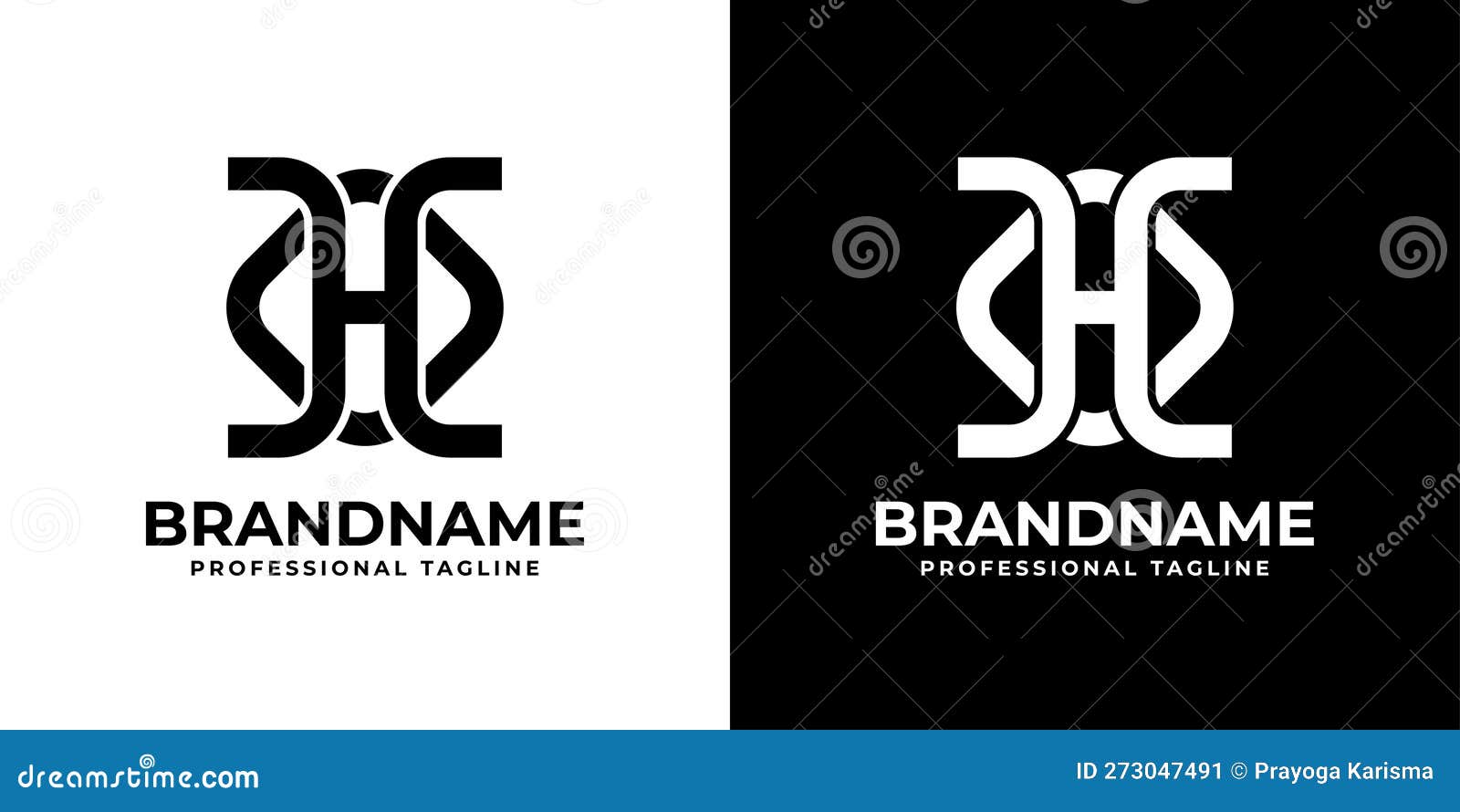 Simple OH or HO Monogram Logo, Suitable for Any Business with OH or HO ...
