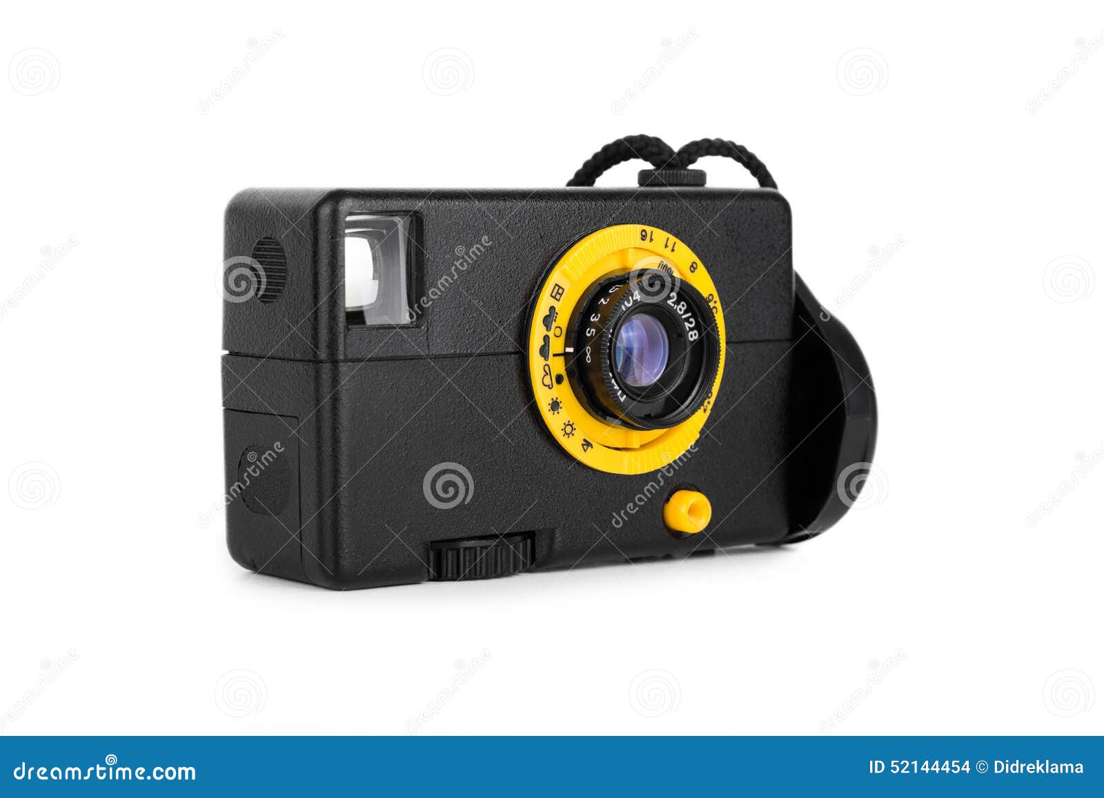 Simple old film camera stock photo. Image of memories - 52144454