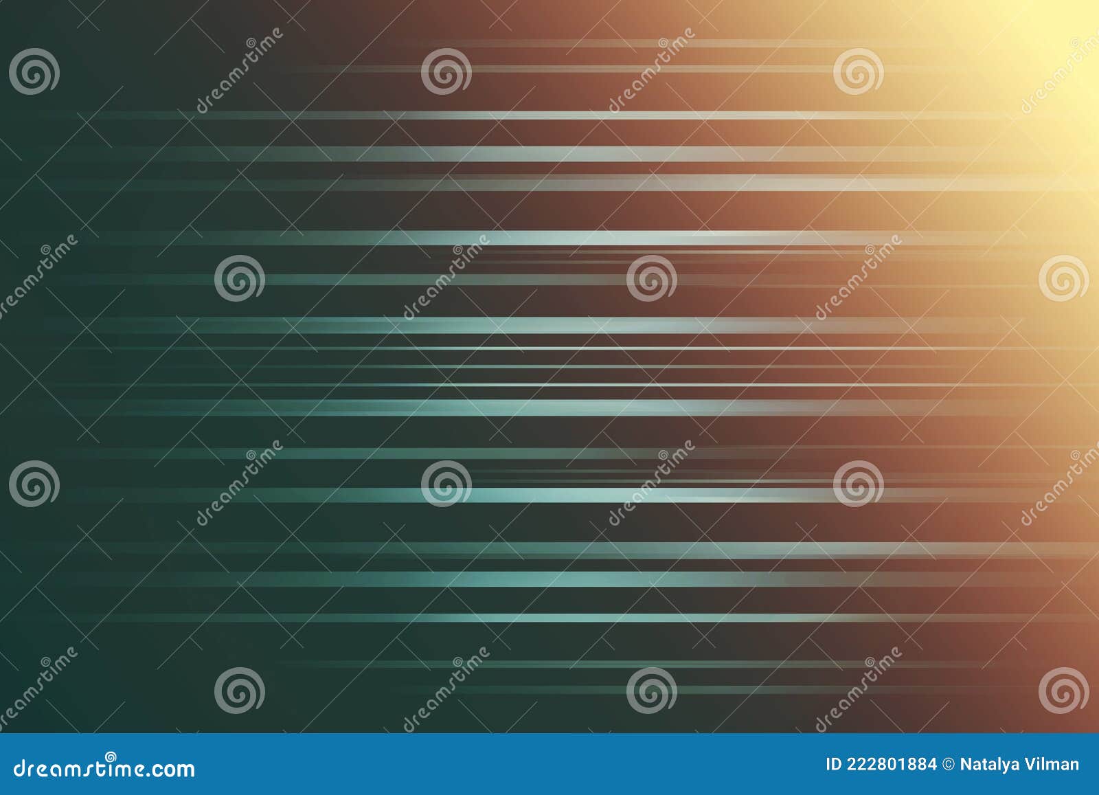 Simple Orange and Green Background for Design Stock Illustration ...