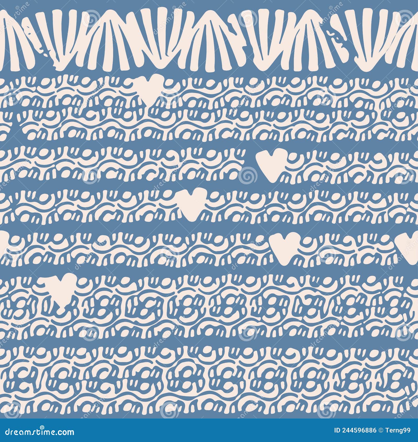 Simple Organic Curve Shape Pattern. Stock Vector - Illustration of ...