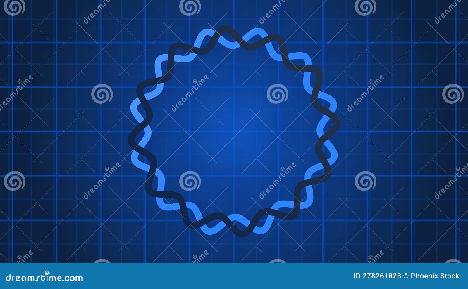 Simple Organic Shape Design Circle Animation In High Resolution Stock