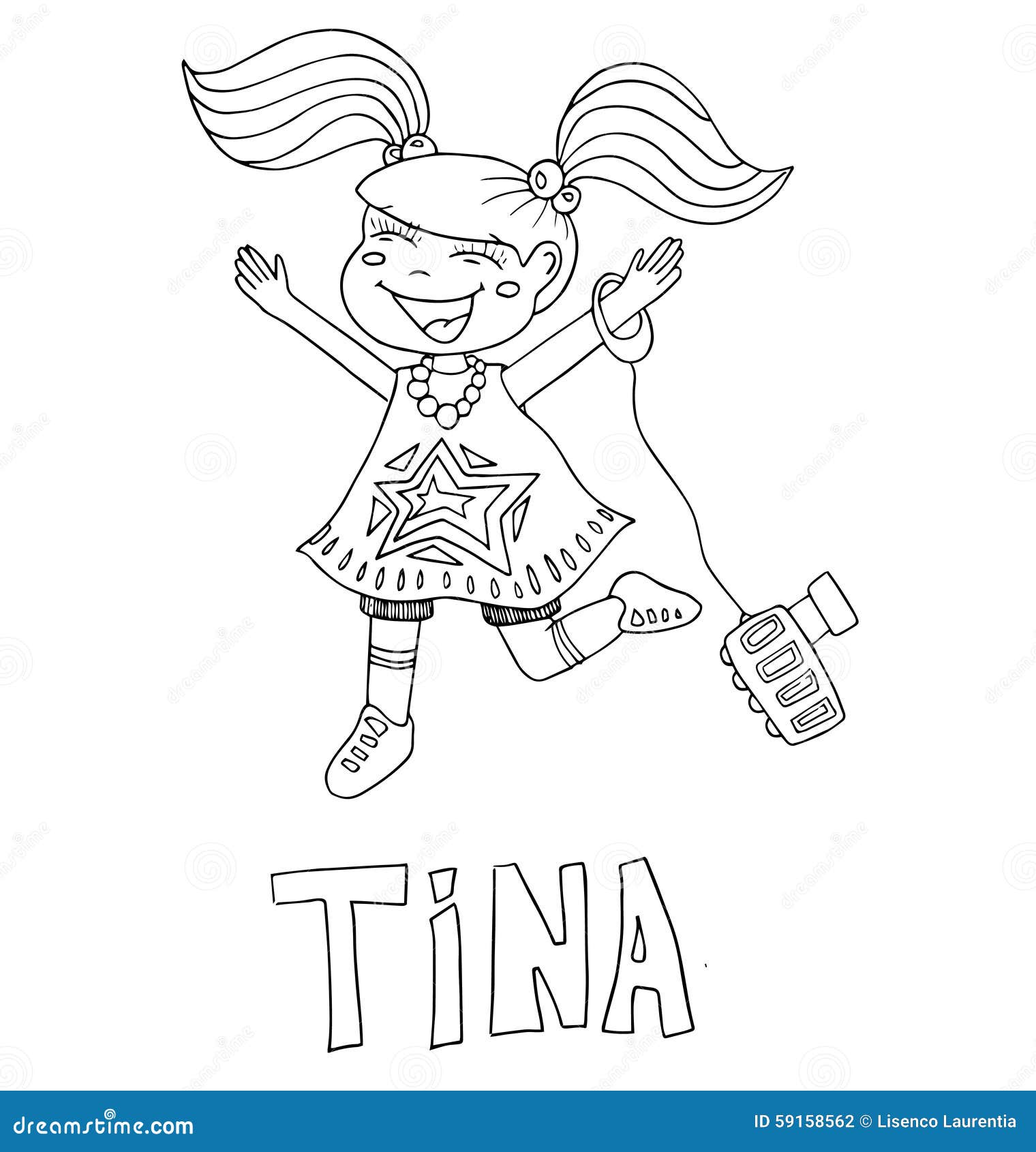 Maria Clara Girls Name Vector Illustration | CartoonDealer.com #145770304