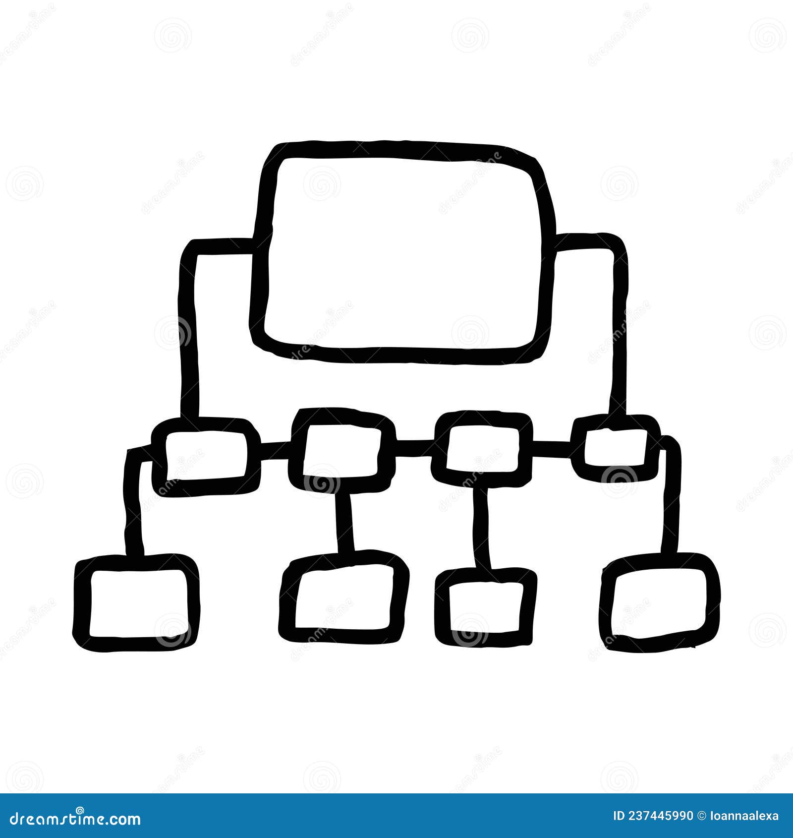 Simple Outline Hand Drawn Schematic Infographic Icon Vector ...