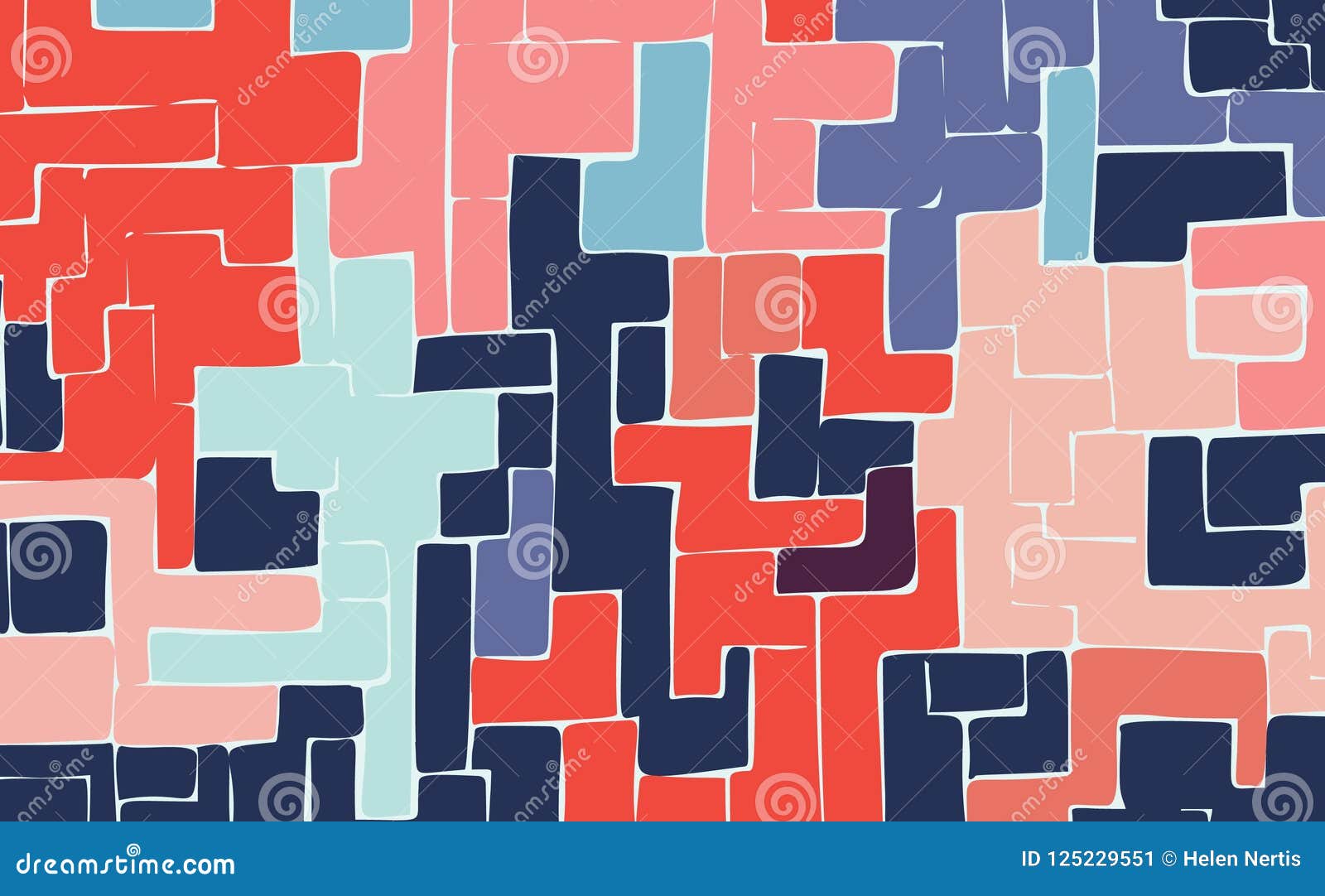 Simple Painted Multi-colored Geometric Figures Background for Design ...