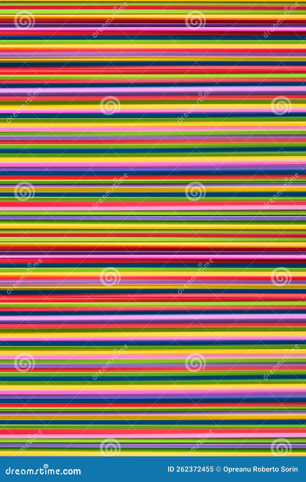 Simple Parallel Color Horizontal Lines Stock Illustration ...