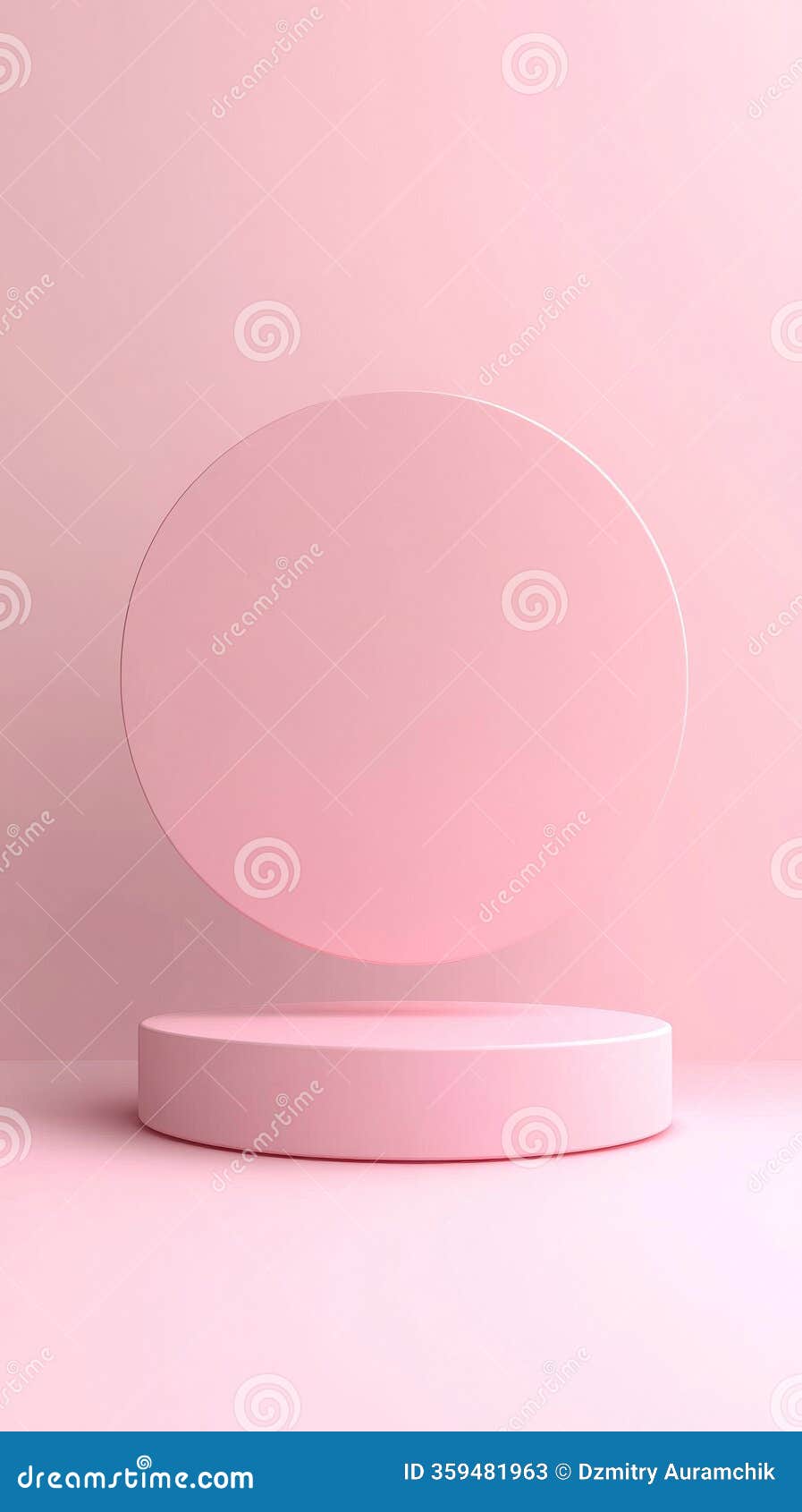 Simple Pastel Gradient Background Featuring Contemporary Arch Design ...