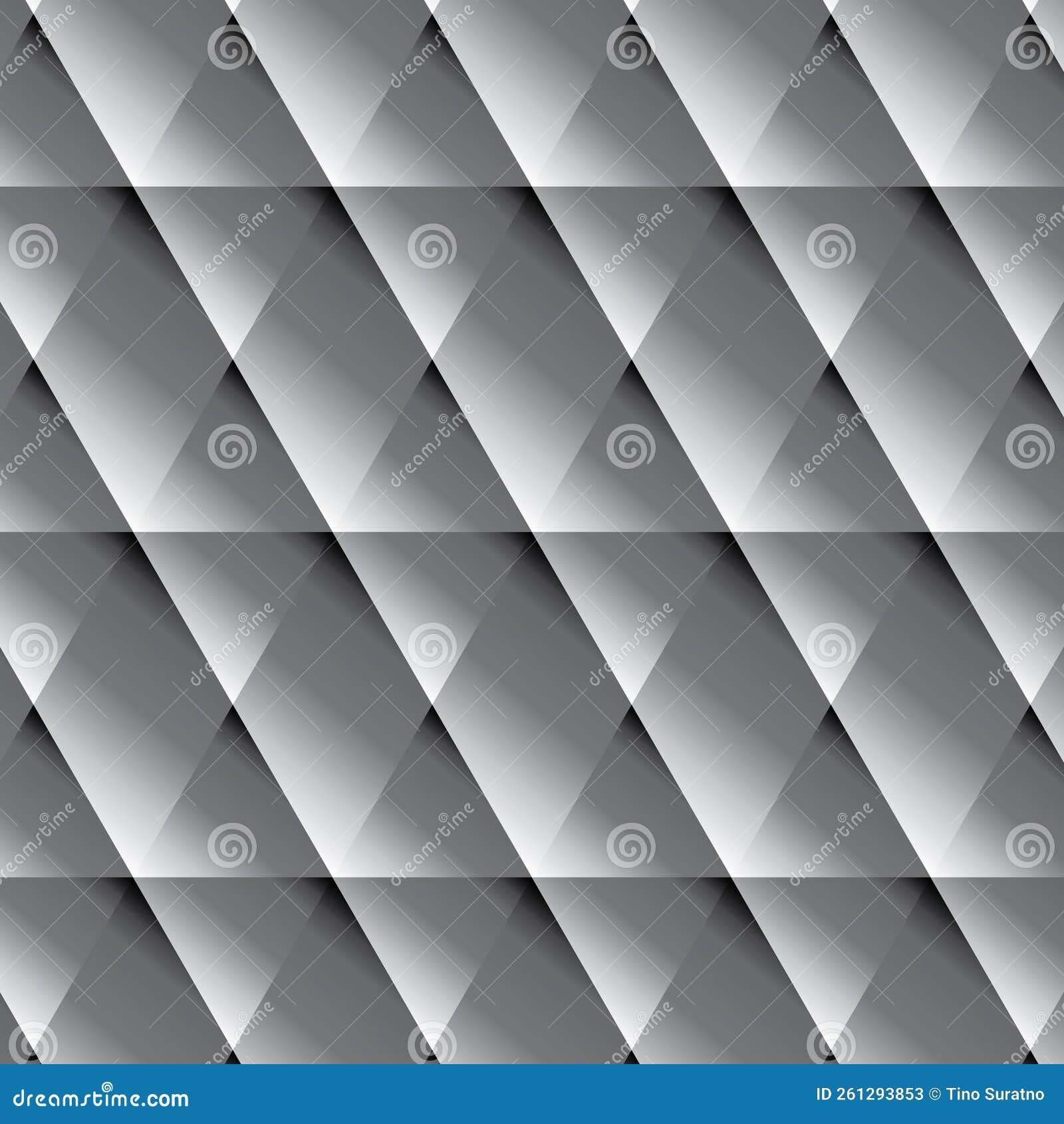 Simple Patern Geometri Gradient Black Gray Triangle Illustration Batik ...