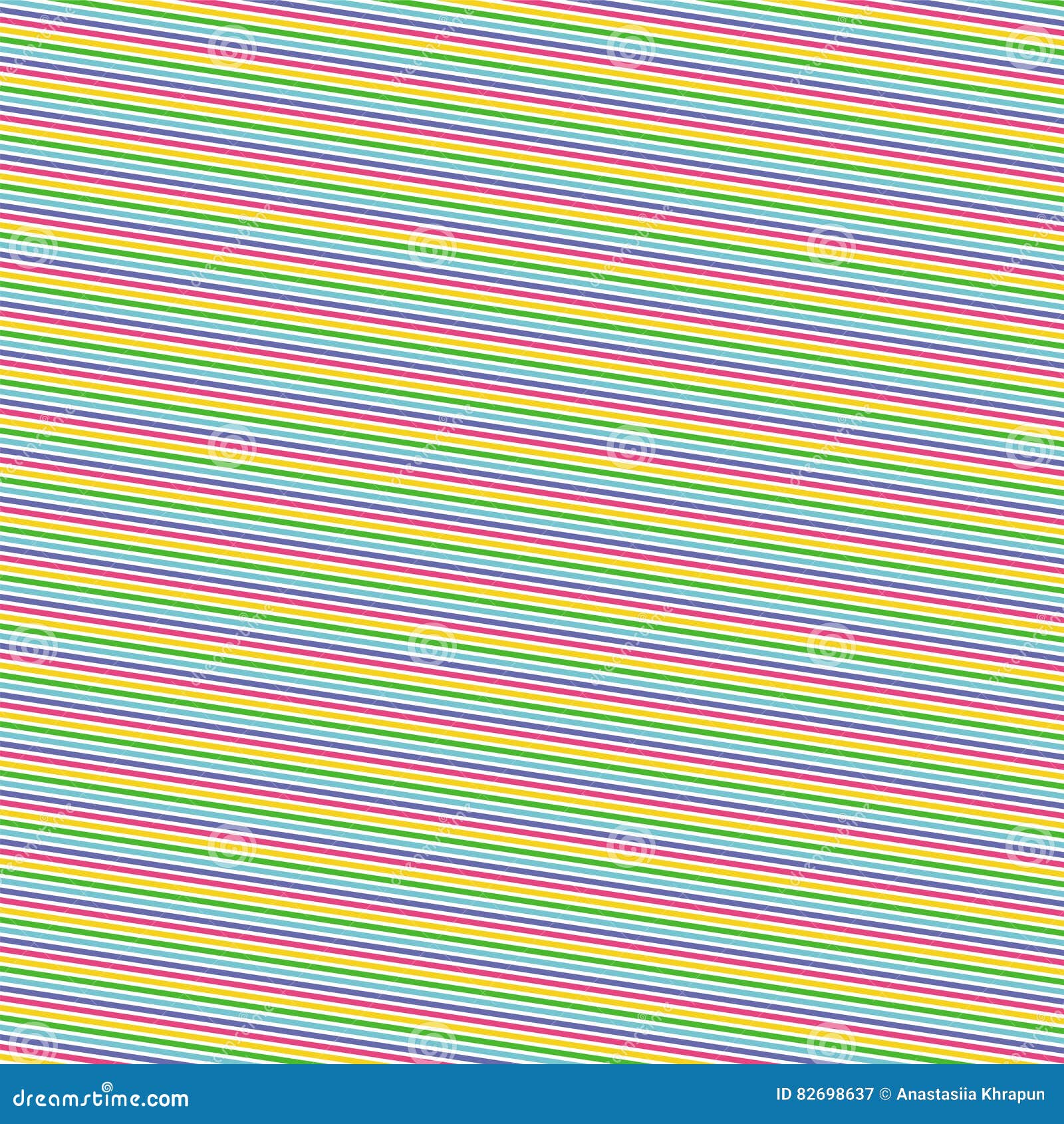 Simple Pattern of Bright Colored Lines. Stock Vector - Illustration of ...