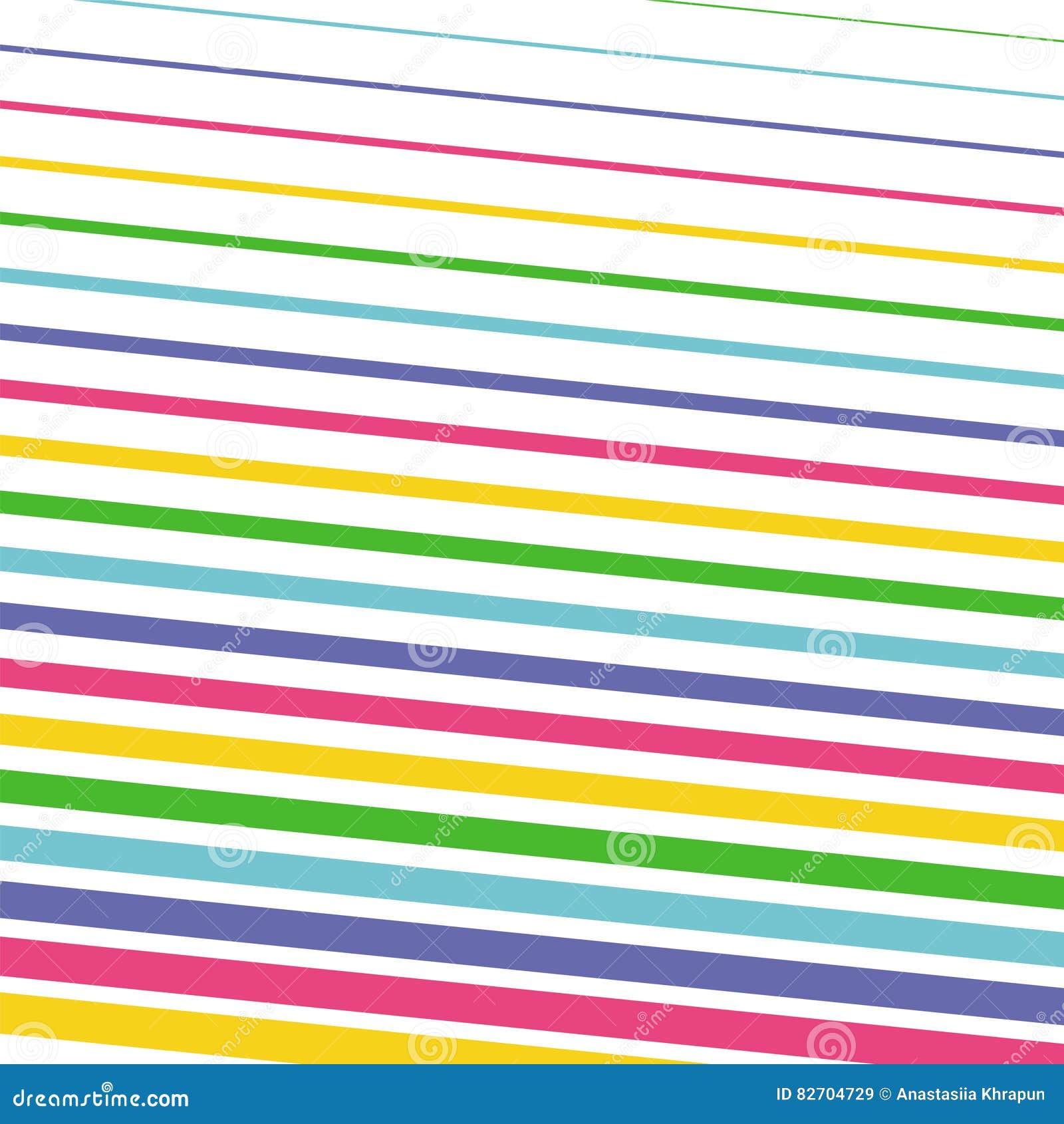 Simple Pattern of Bright Colored Lines. Stock Vector - Illustration of ...