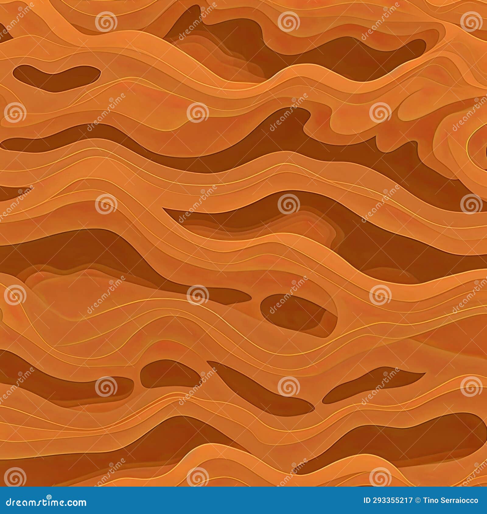 Simple Pattern Design for Topography Desert , Generated by AI Stock ...