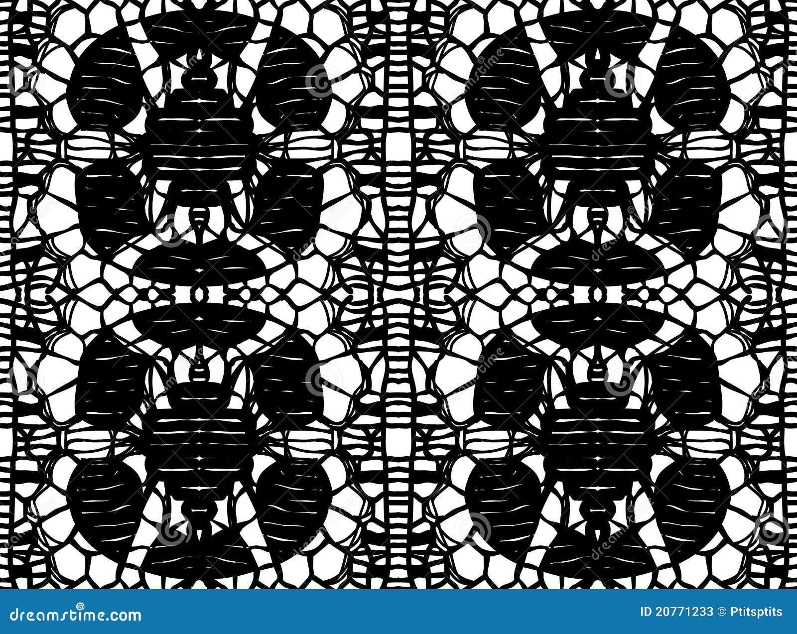 Simple pattern lace stock vector. Illustration of handiwork - 20771233