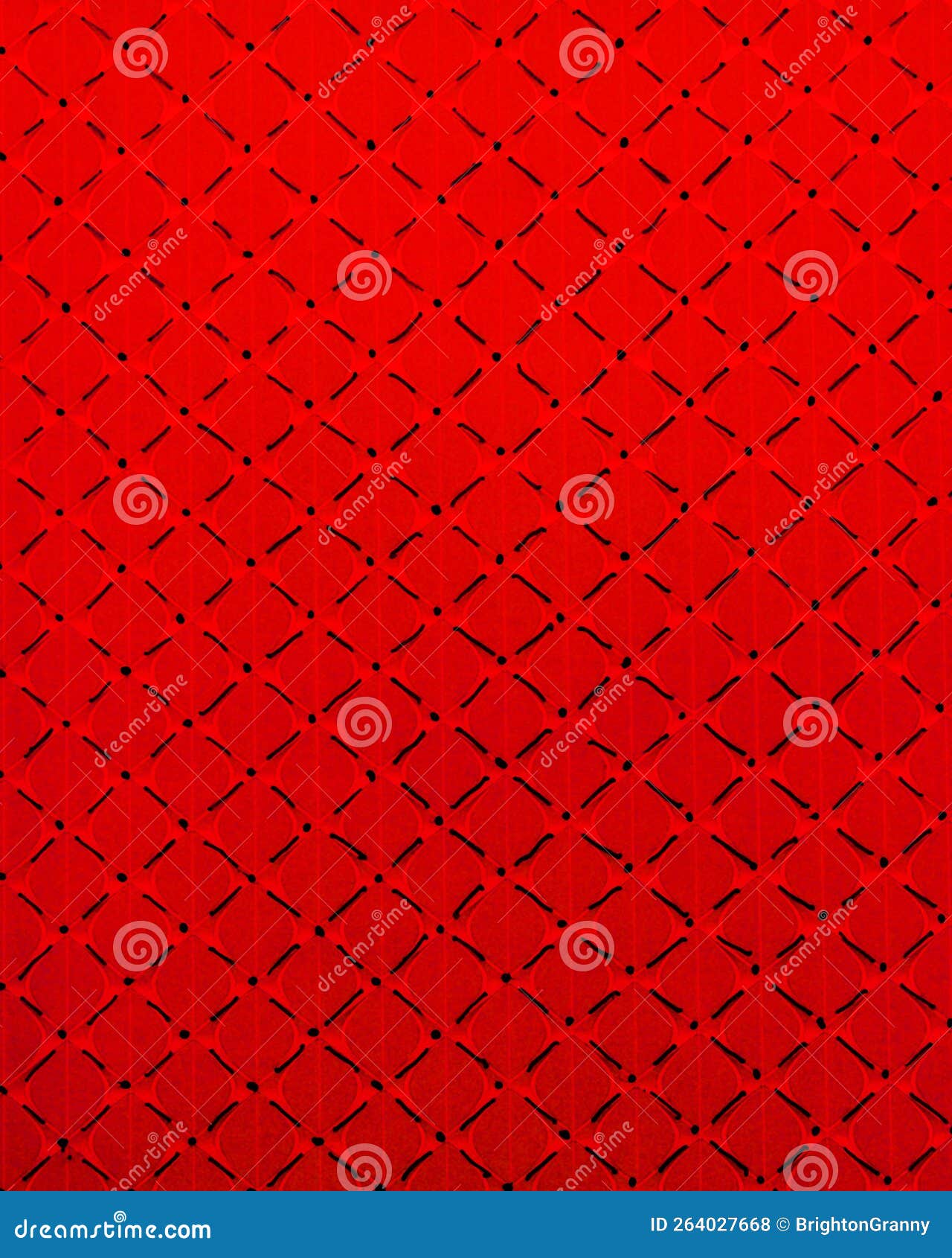A Dot Dash Diamond Patten Background. Stock Illustration - Illustration ...