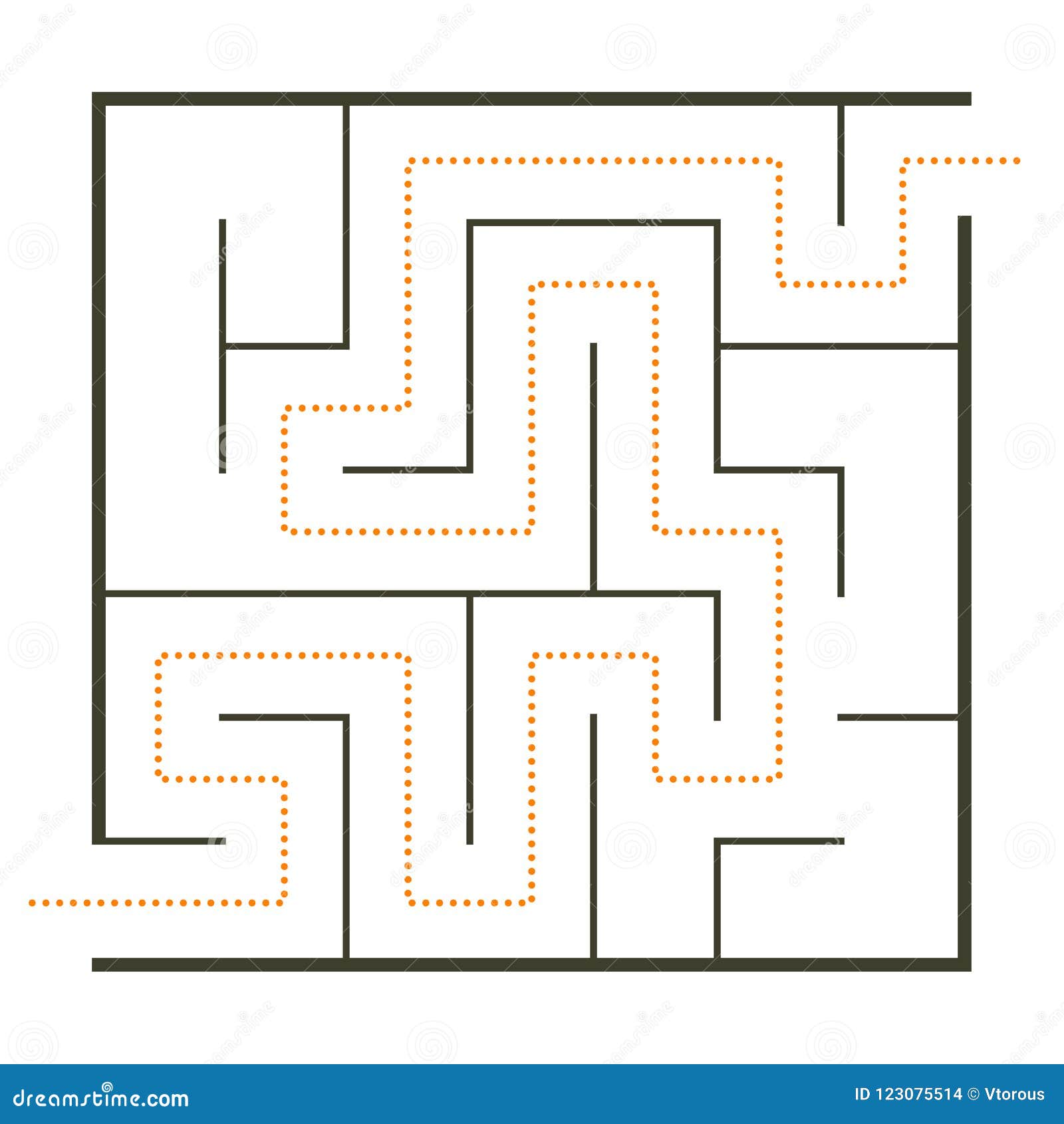 Simple Maze Layout