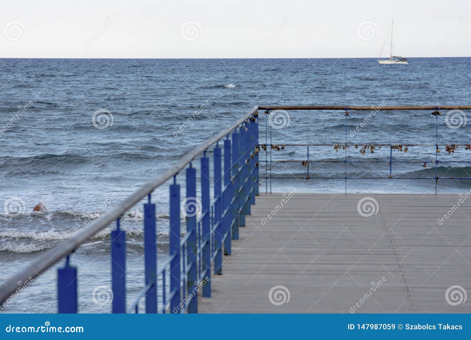 Simple pier detail stock image. Image of boat, connection - 147987059