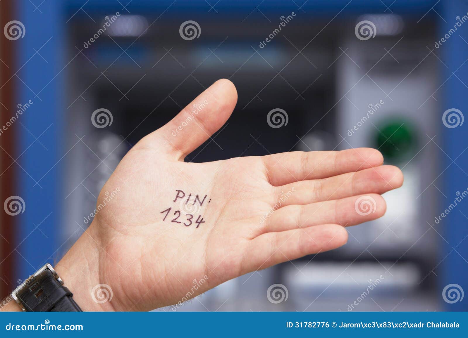 Simple PIN code stock photo. Image of safety, cash, encryption - 31782776