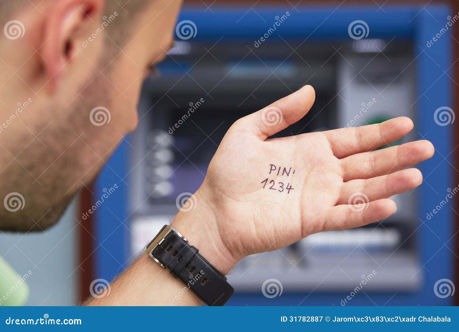 Simple PIN code stock image. Image of code, focus, finance - 31782887