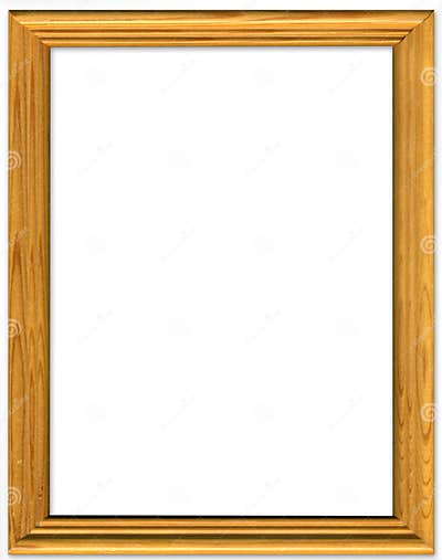 Simple pine picture frame stock image. Image of deco, border - 3447489