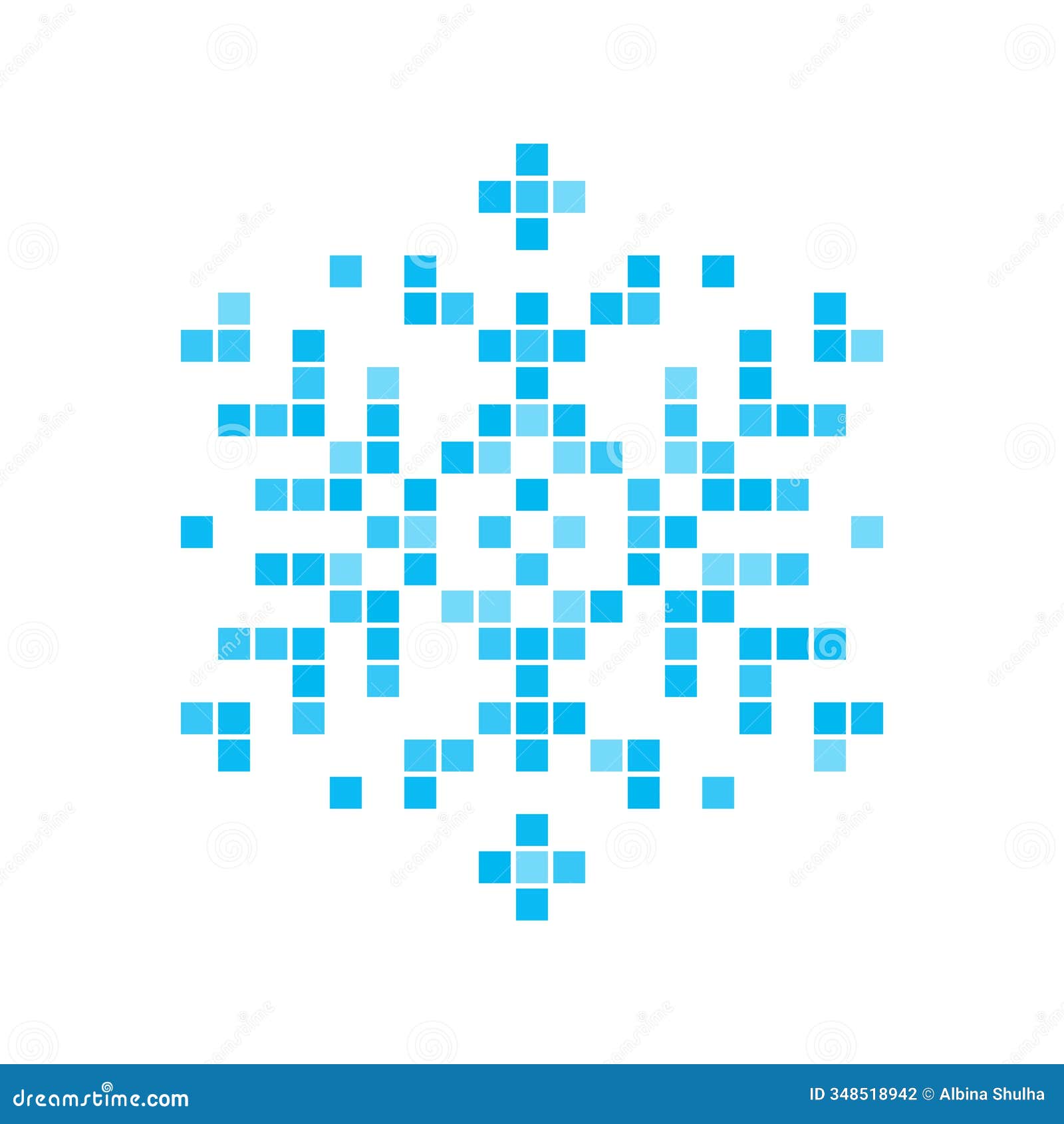 Simple Pixel Art Vector Clip Art Of Blue Round Icon Of White Thumb Up ...