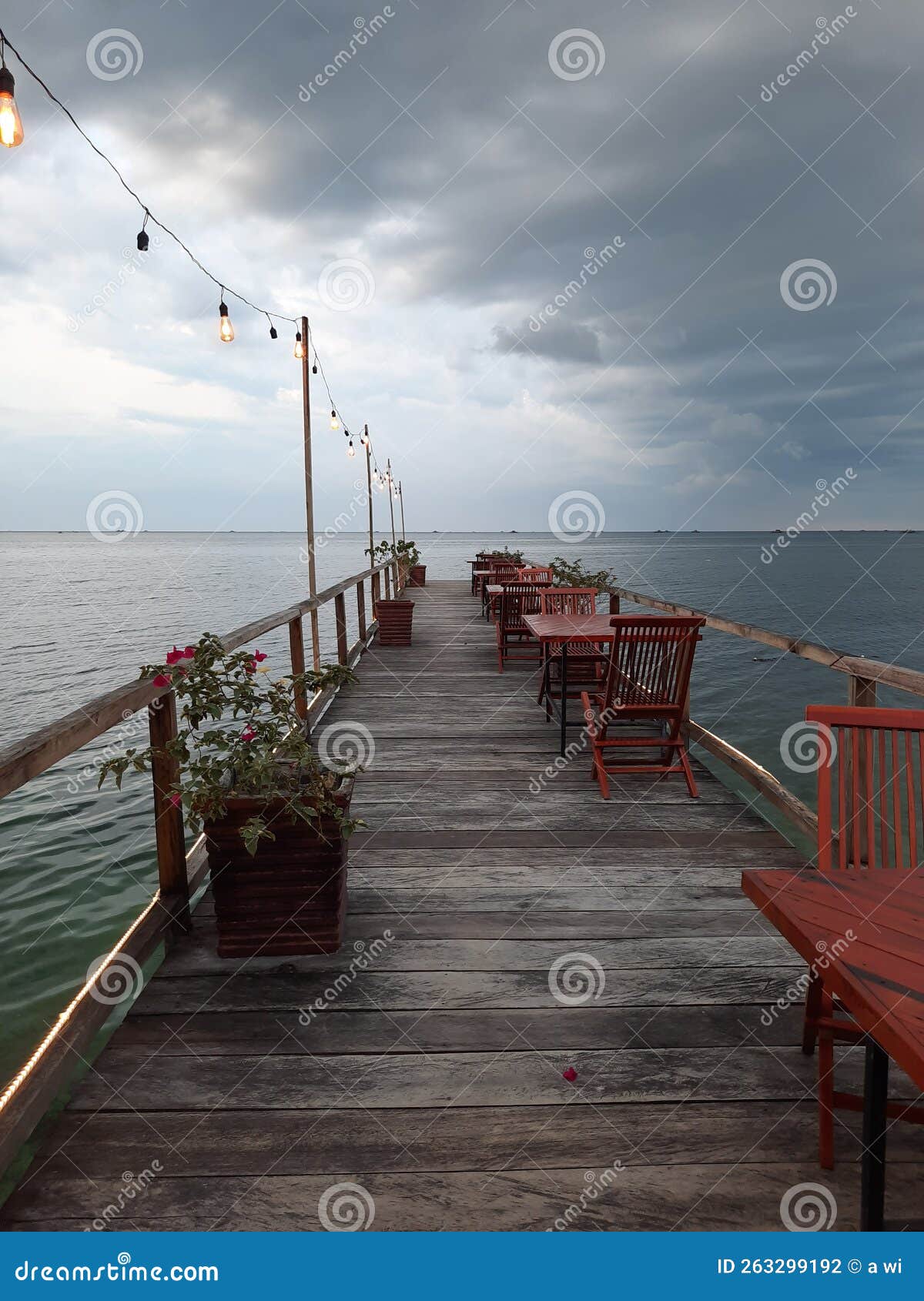 A Simple Place To Relax on the Beach Stock Photo - Image of winter ...