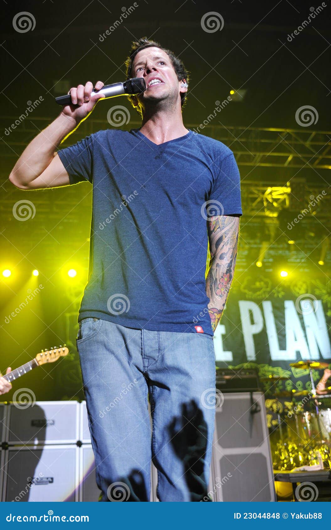 Simple Plan editorial stock photo. Image of performance - 23044848