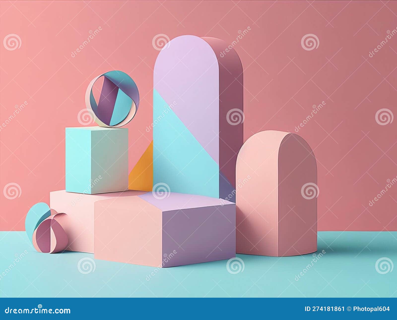 A Simple Podium For Elegant Product Demonstrations. Royalty-Free Stock ...