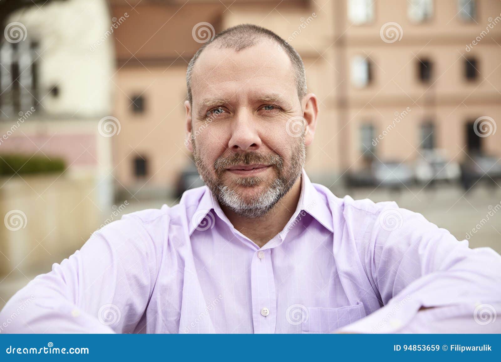 Simple portrait of man stock image. Image of outdoors - 94853659
