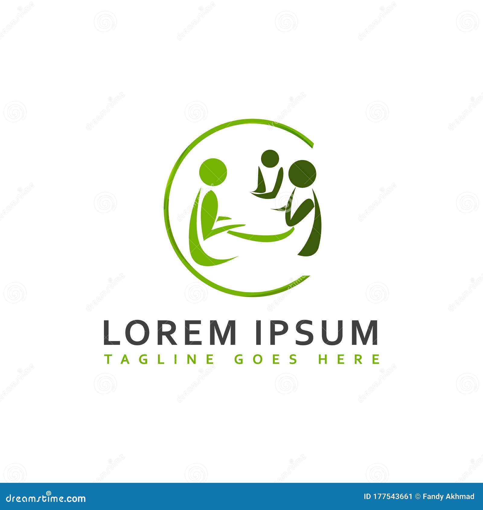 Simple Powerfull Healthy Community Abstract People Logo Icon Symbol ...