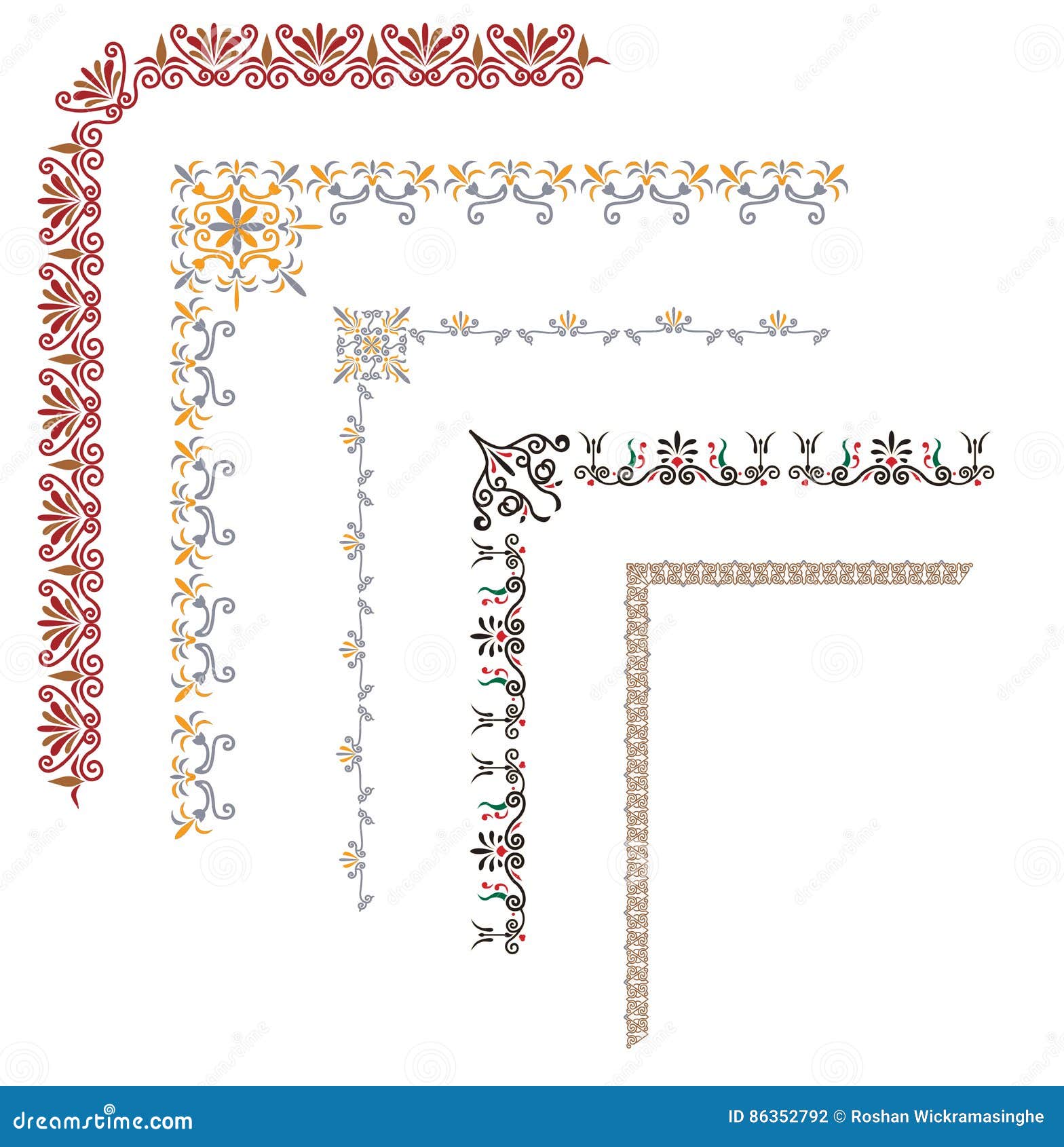Simple and Practical Borders Stock Vector - Illustration of ...