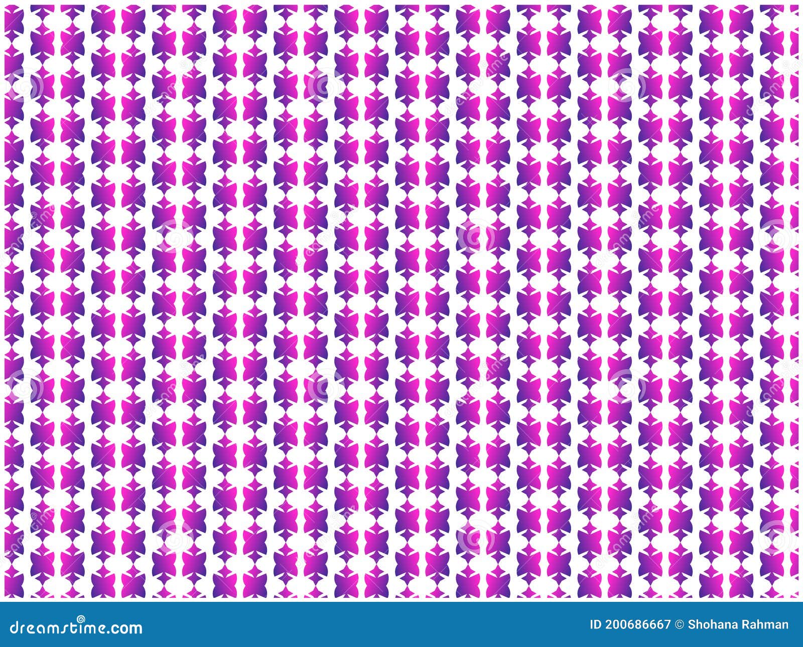 Simple Purple and Blue Gradient Repeat Pattern Design on White ...