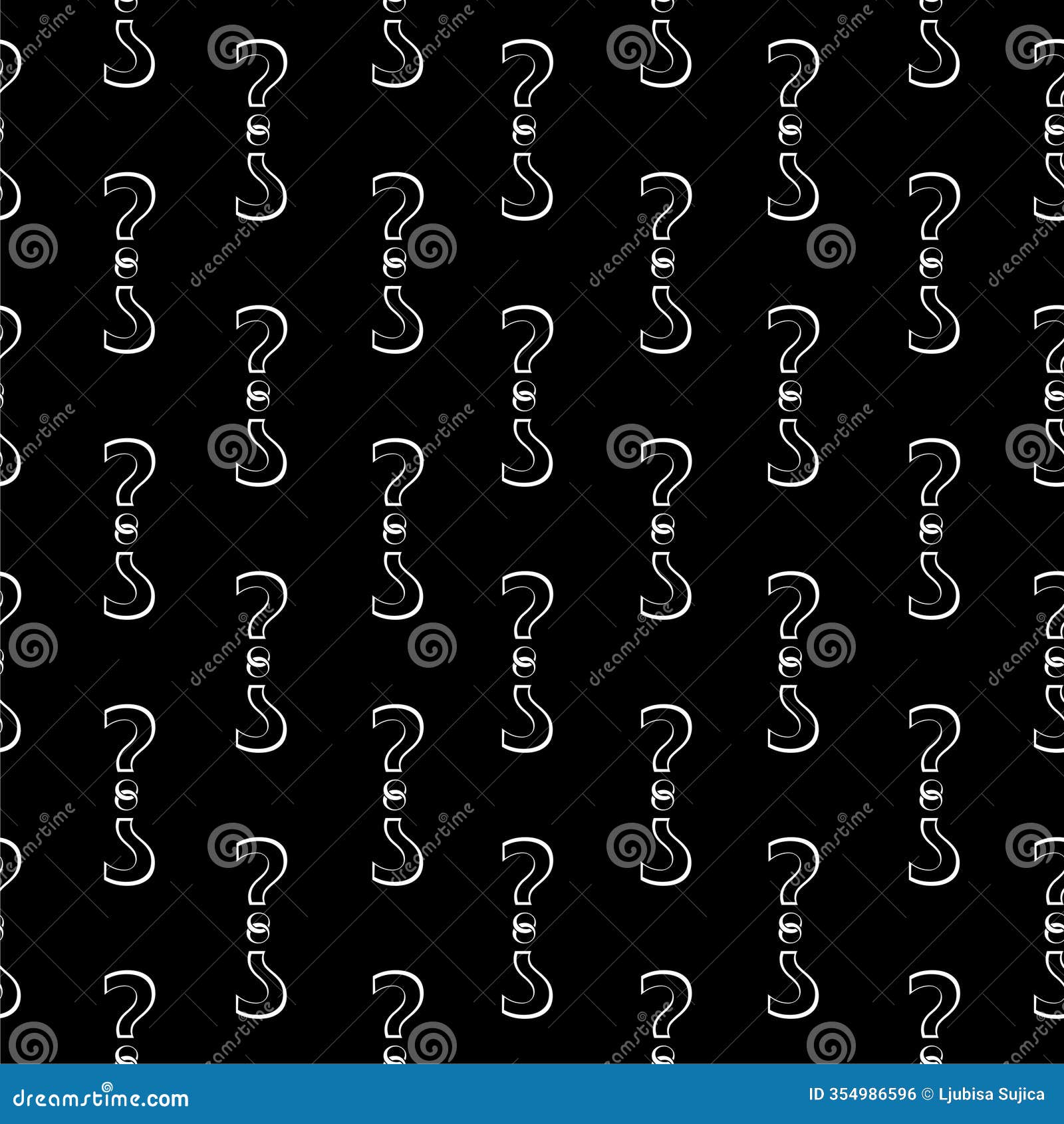 Simple Question Mark Speech Bubble Visualizing Uncertainty And Doubt In ...