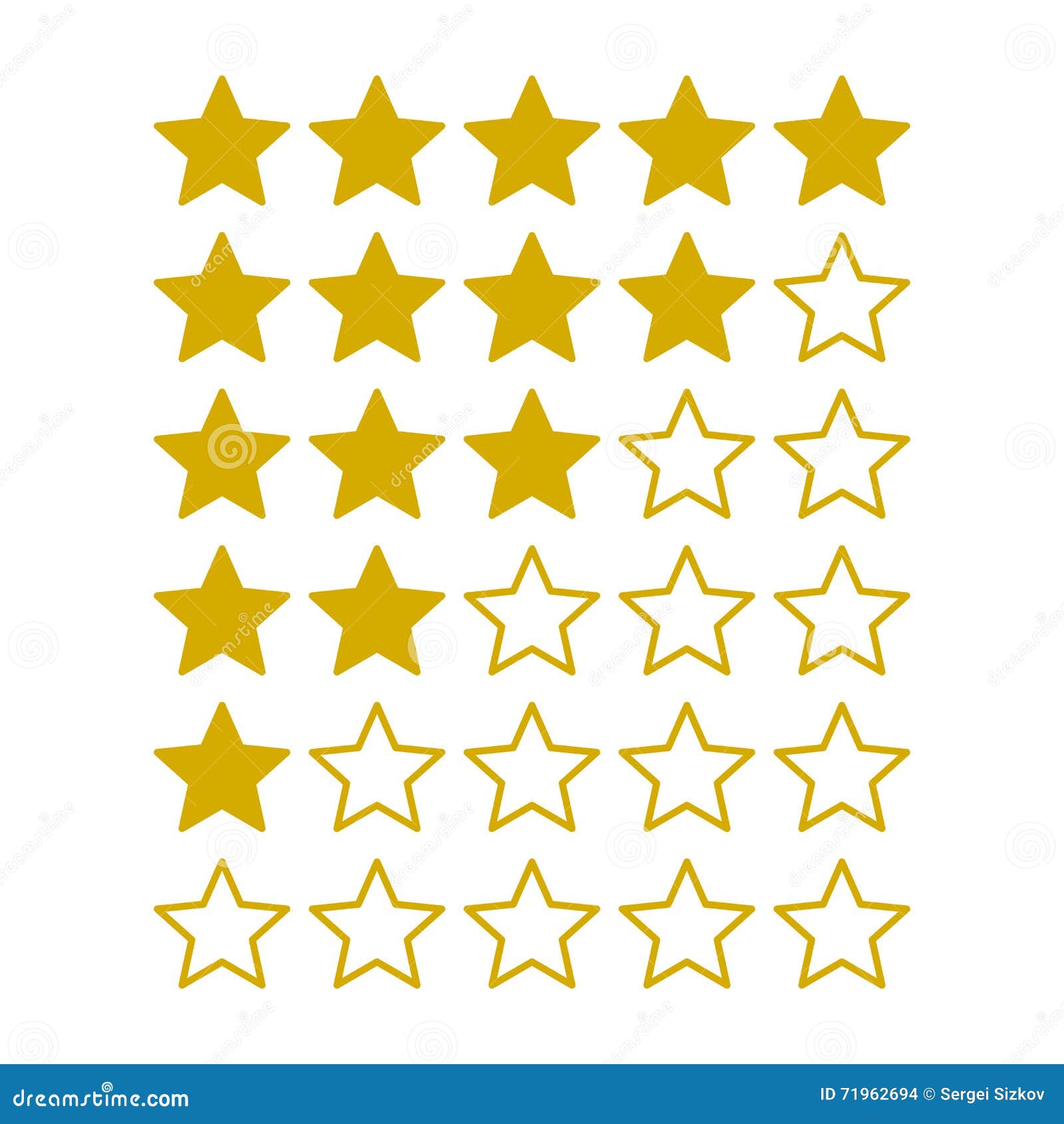 One Star Rating Stock Illustrations – 1,725 One Star Rating Stock ...