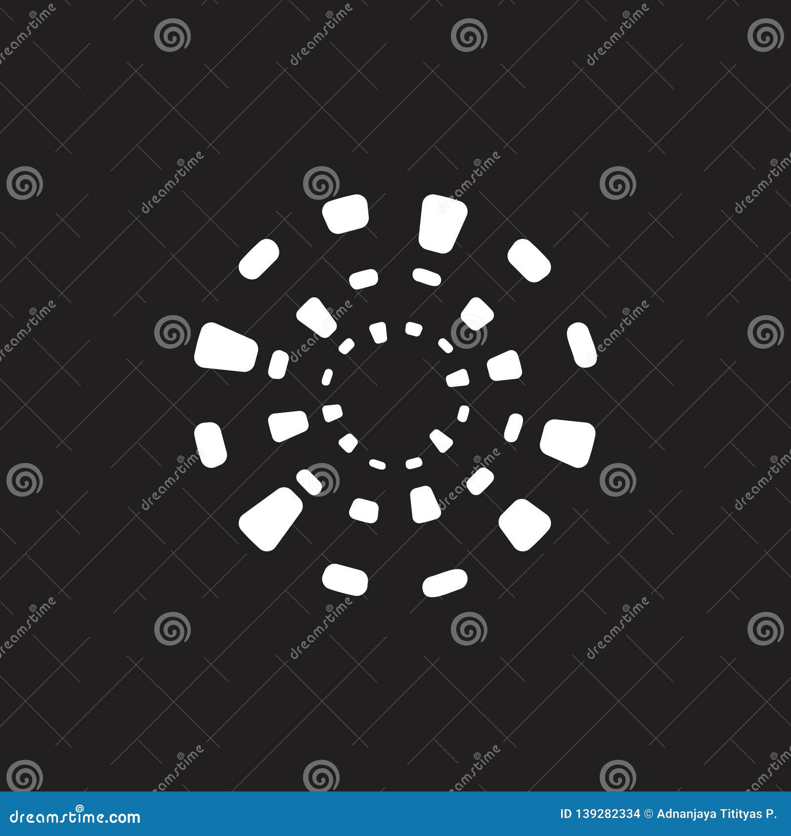 Simple Rays Abstract Logo Vector Stock Vector - Illustration of graphic ...