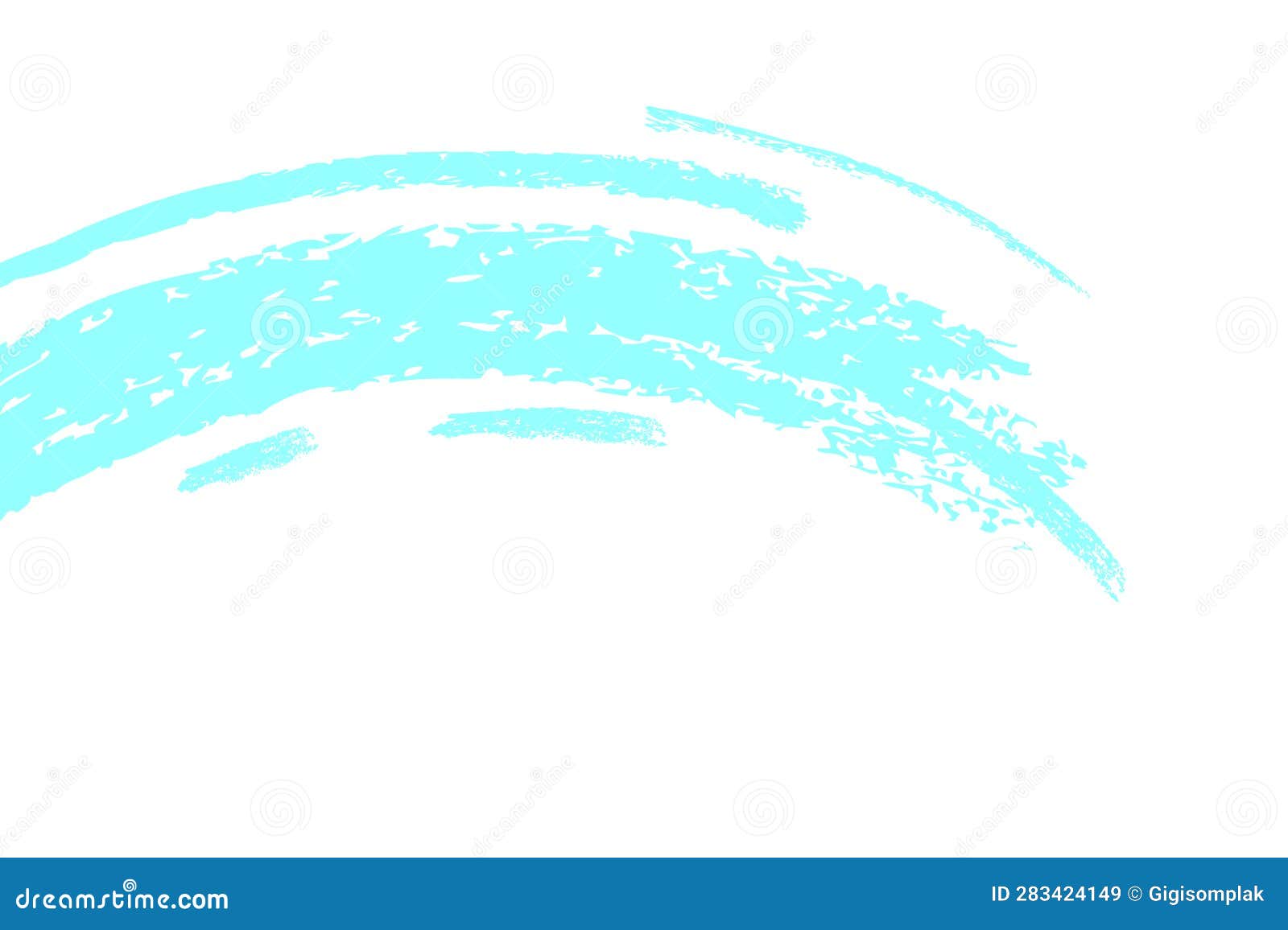 Simple Rectangle Background Hand Draw Vector Crayon Sketch Frame Green ...