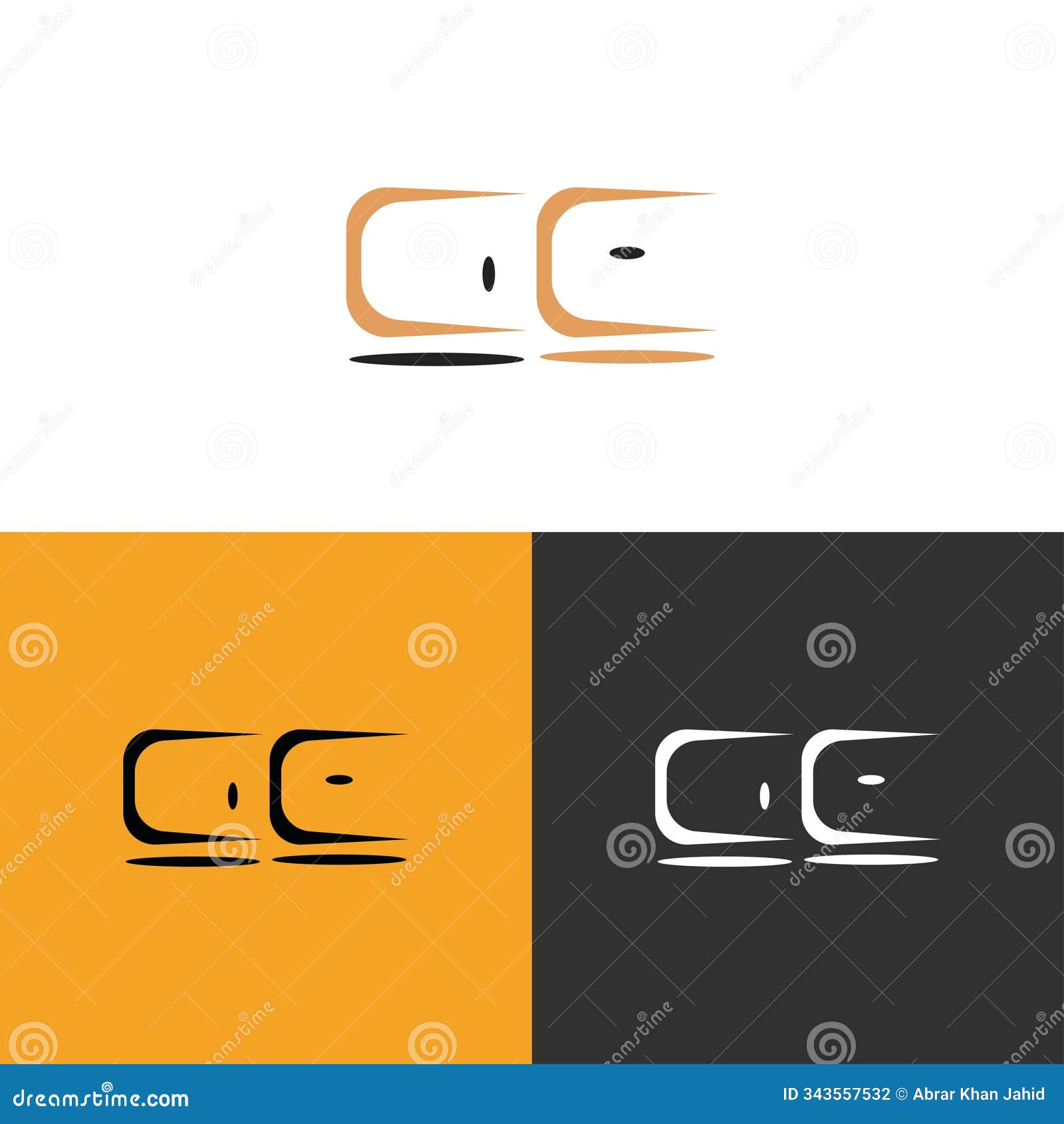 Simple Rectangle Vector Logo Stock Vector - Illustration of minimalist ...