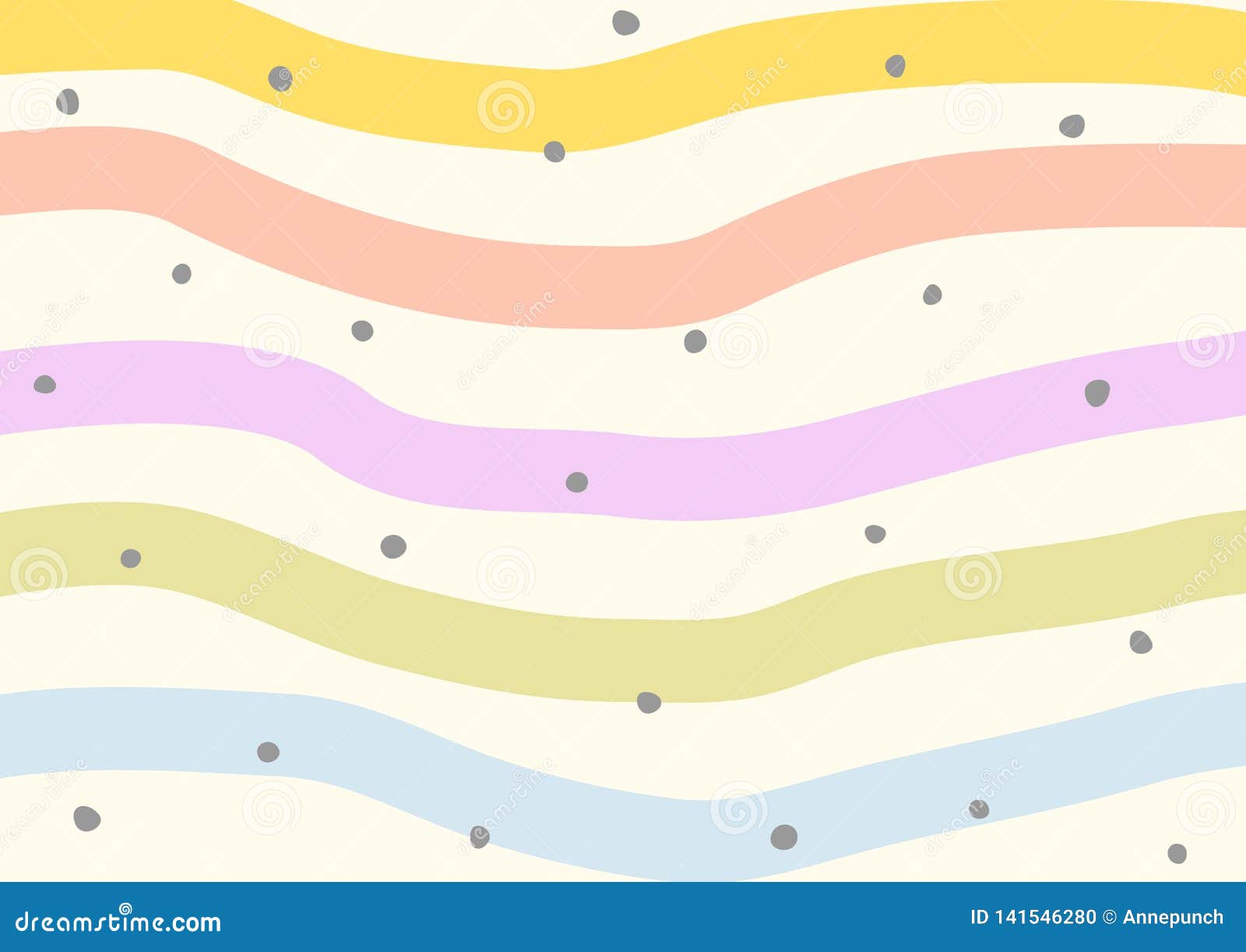 Rectangular Uneven Photo Collage Template. Vector Illustration ...